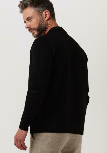 Zwarte SELECTED HOMME Vest BELO LS KNIT ZIP CARDIGAN | Omoda