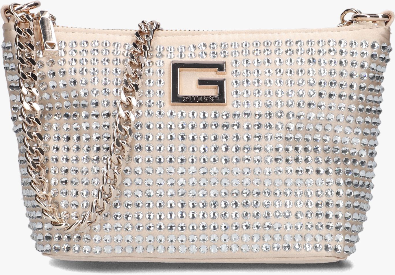 Gouden GUESS Schoudertas GILDED GLAMOUR MINI TP ZP | Omoda