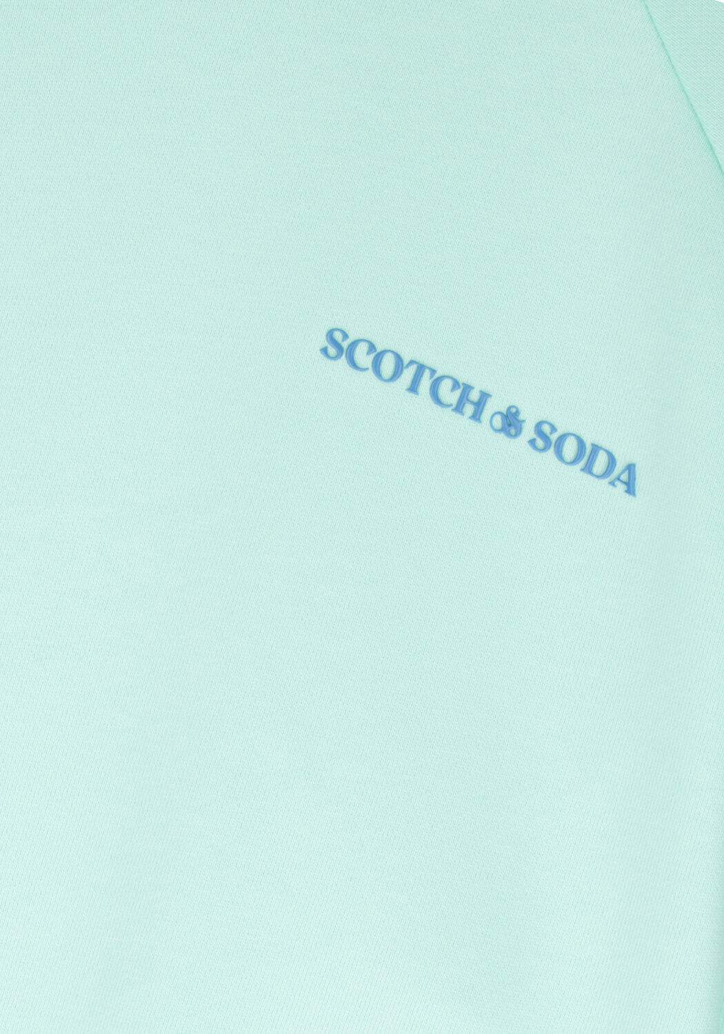 Mint SCOTCH & SODA Sweater UNISEX CREWNECK SWEATSHIRT IN ORGANIC COTTON ...