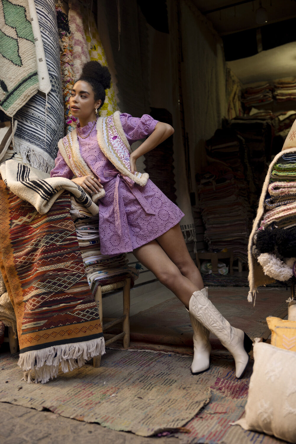 Lila HARPER & YVE Top MILOU-SS | Omoda