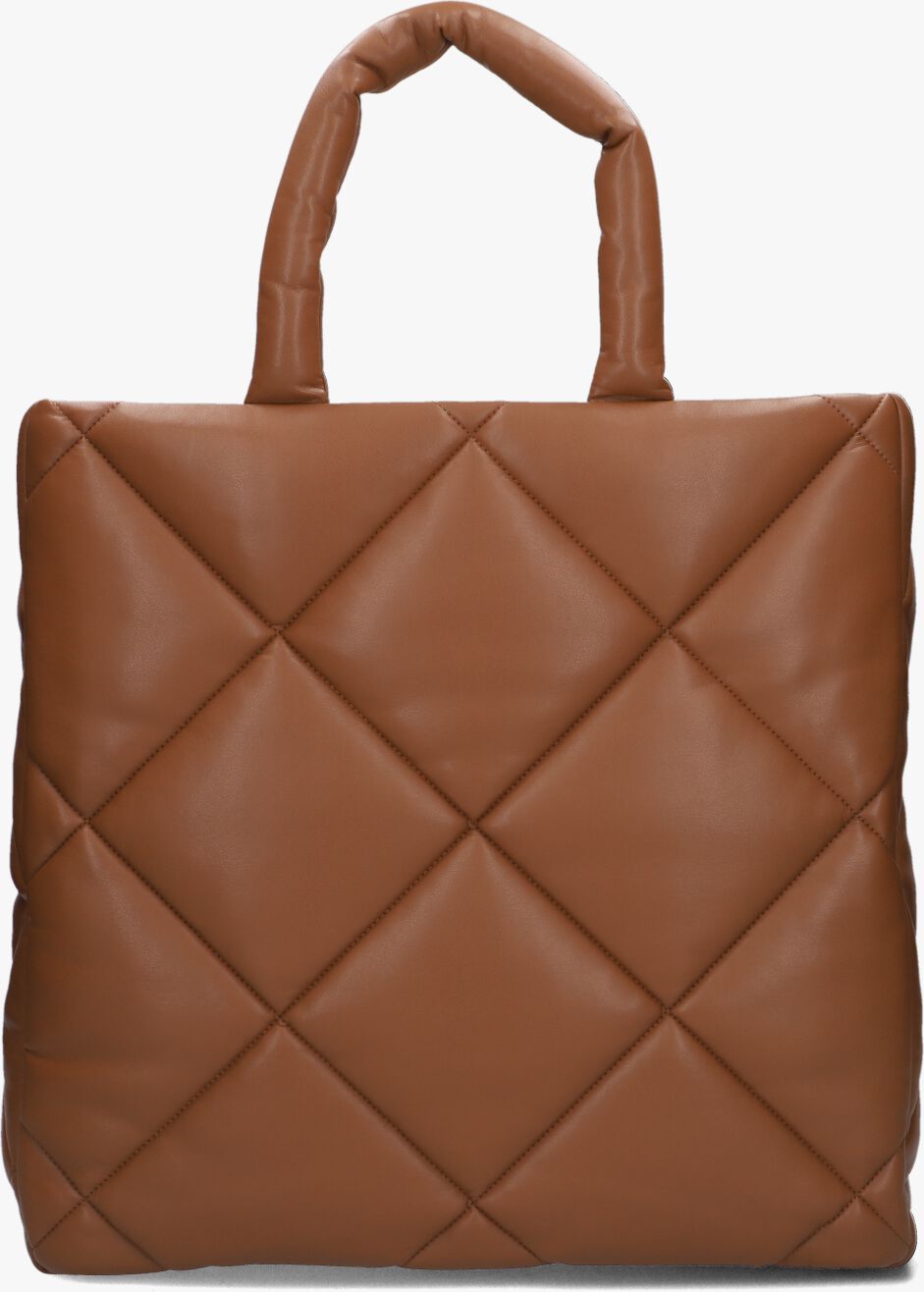 Bruine STAND STUDIO Shopper ASSANTE DIAMOND BAG 2 | Omoda