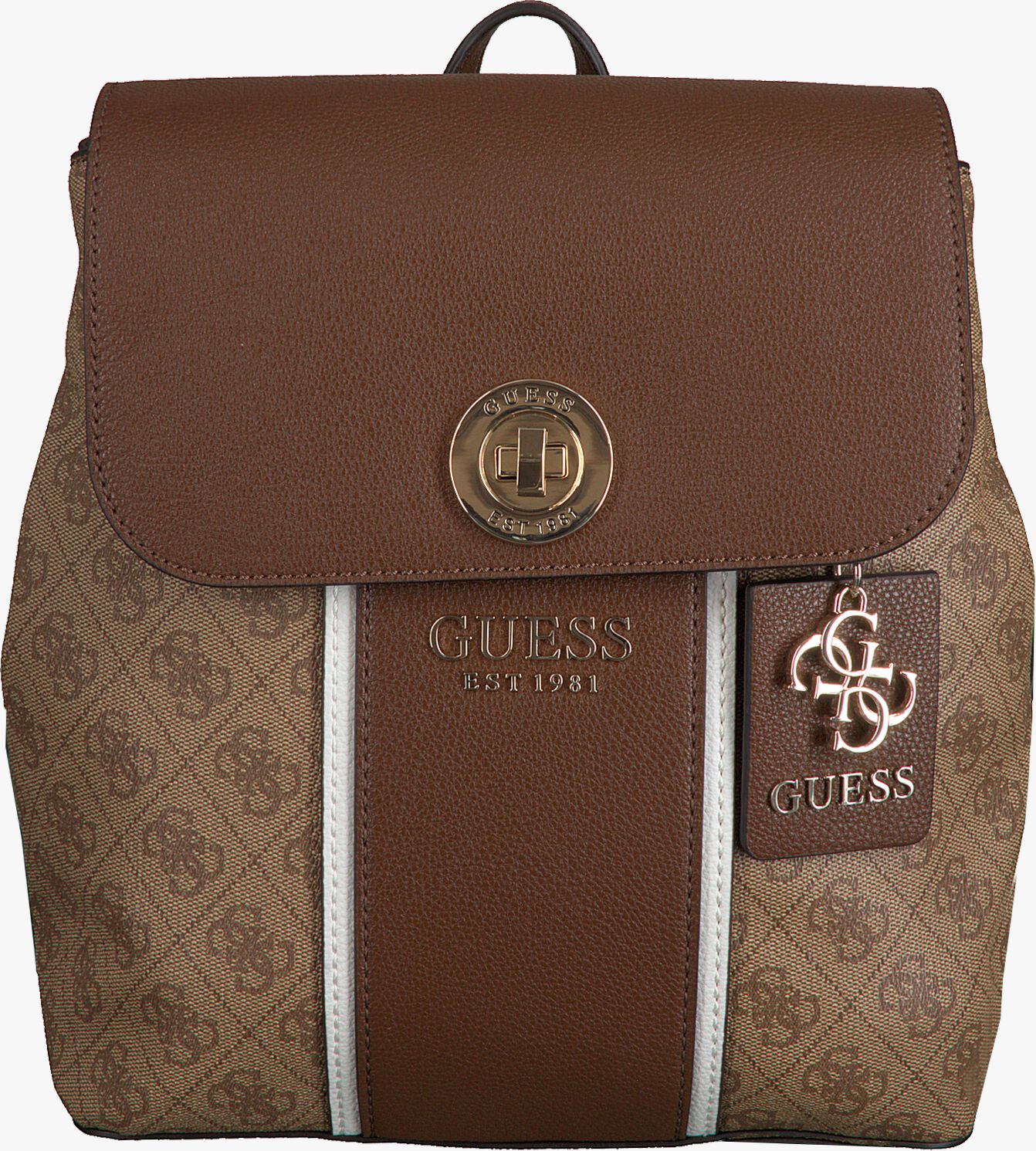 Bruine GUESS Rugtas CATHLEEN BACKPACK | Omoda