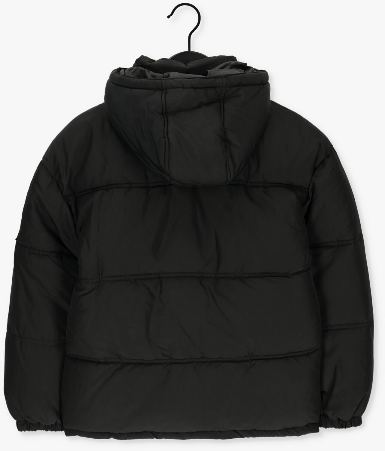 Zwarte LYLE & SCOTT Gewatteerde jas OVERSIZED HEAVY PUFFA JACKET | Omoda