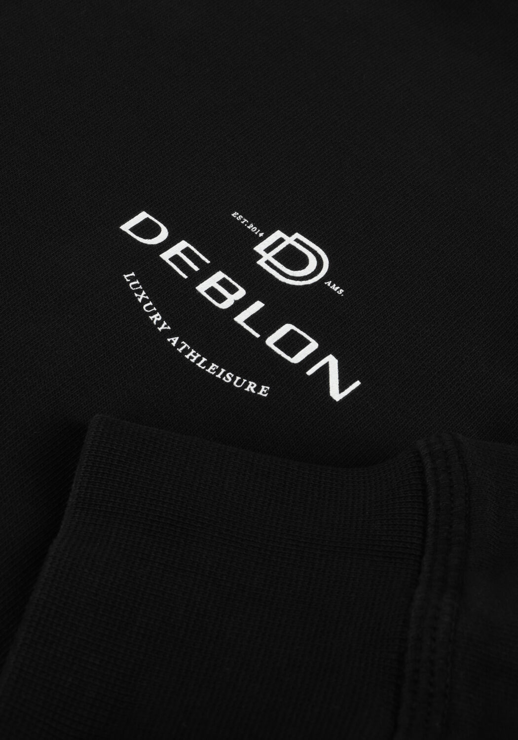 Zwarte DEBLON SPORTS Sweater JILL SWEATER | Omoda