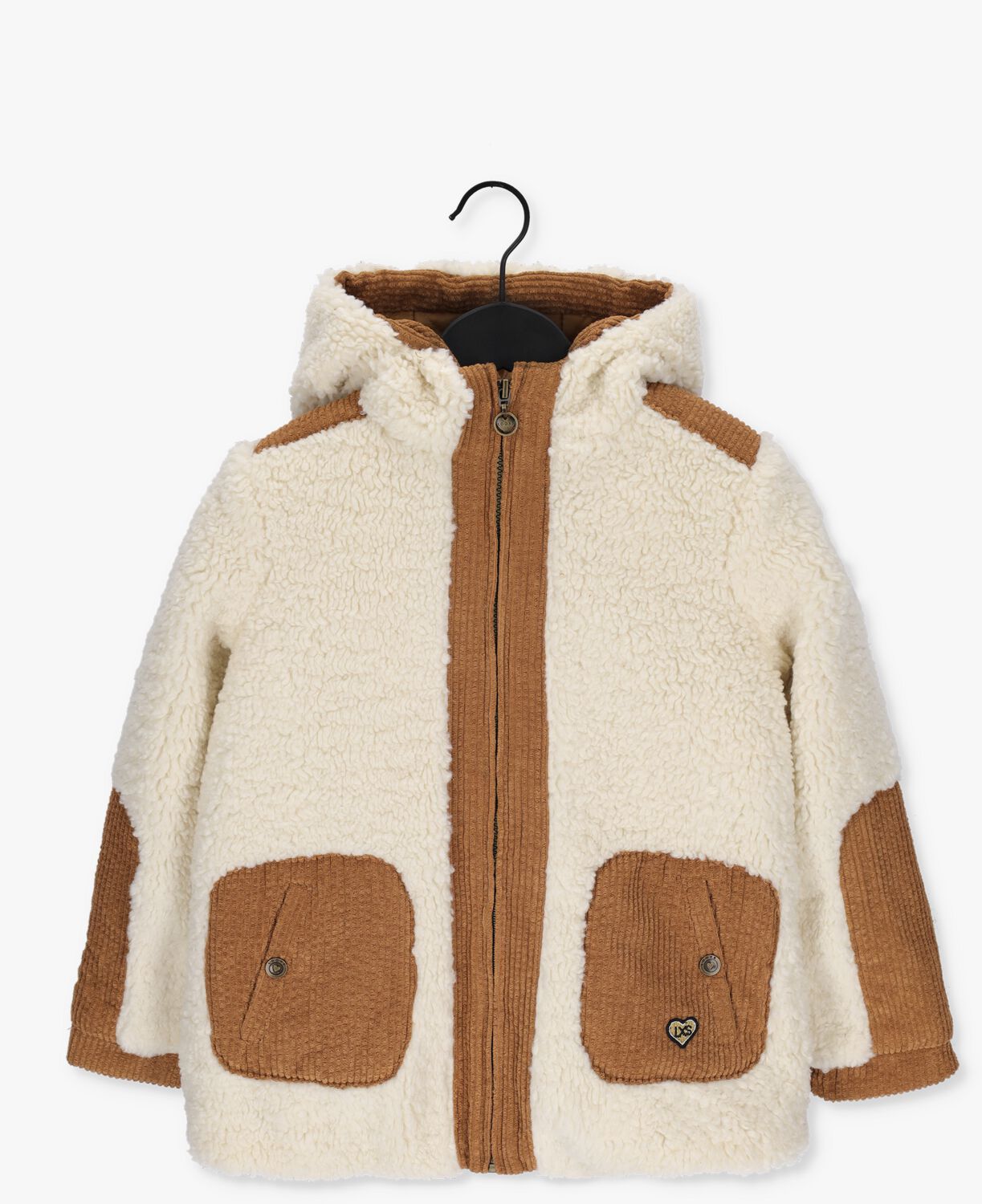 Gebroken wit LOOXS Teddy jas 2231-7230 | Omoda