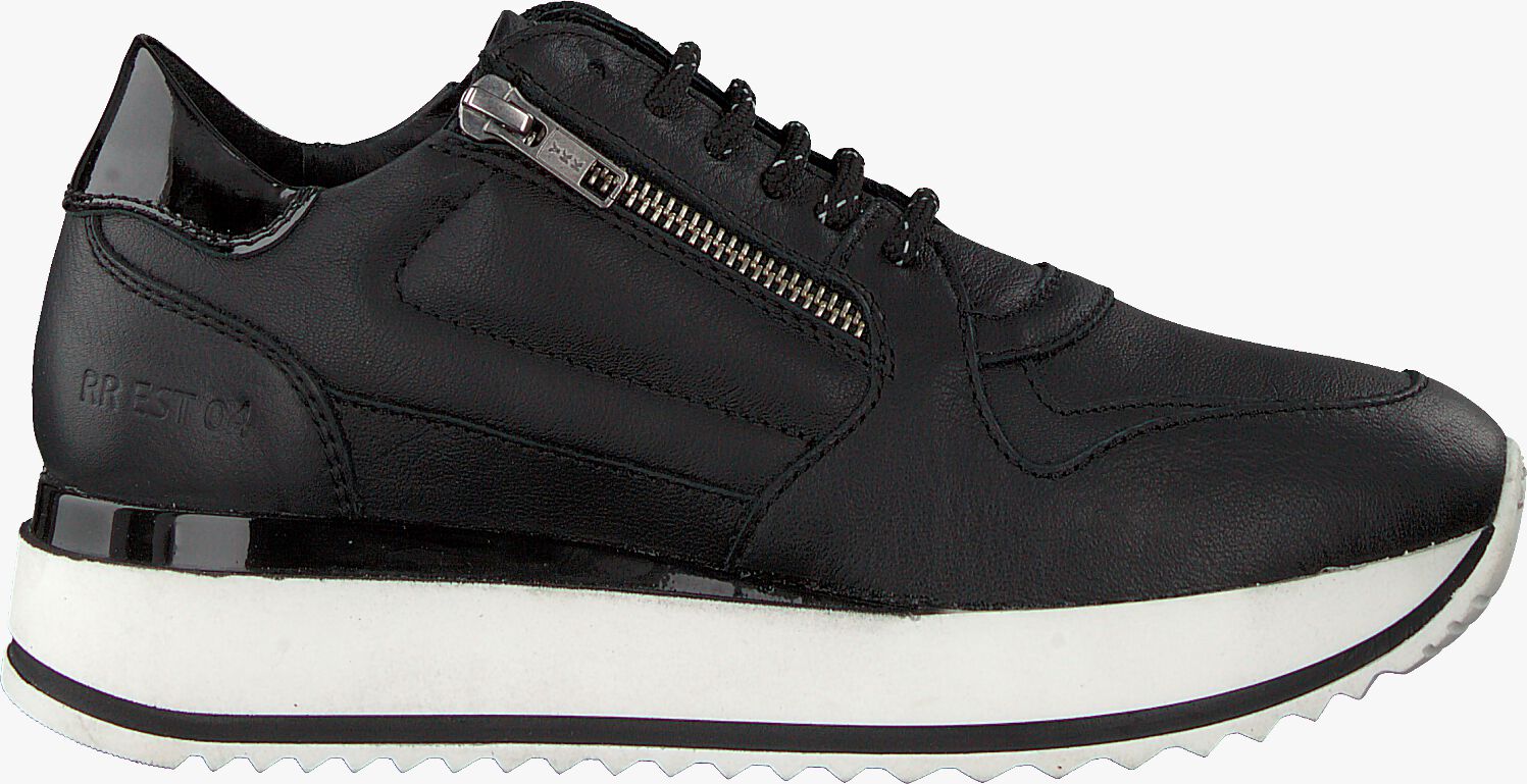 Zwarte RED-RAG Lage sneakers 76646 | Omoda