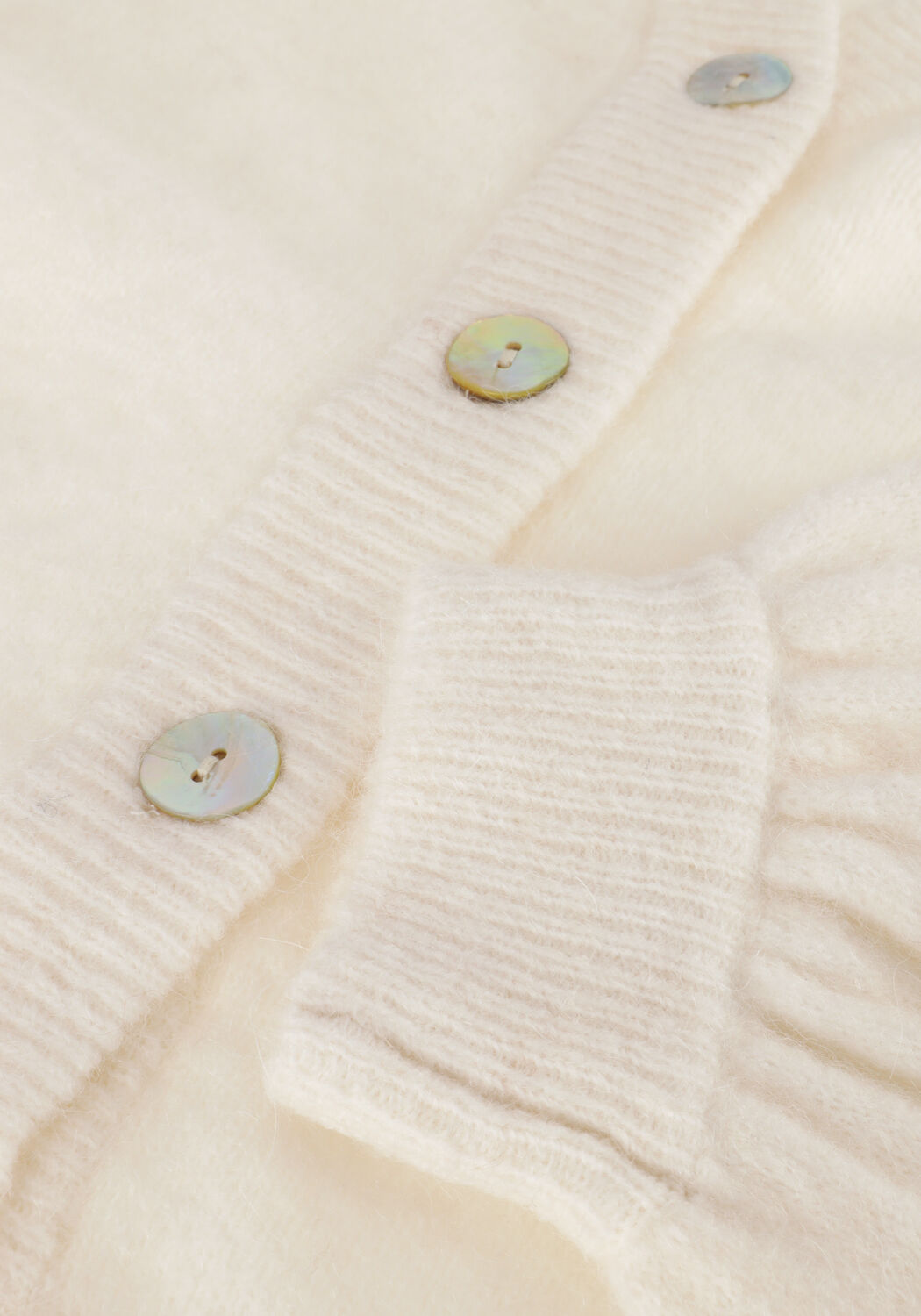 Ecru MSCH COPENHAGEN Vest MSCHPETRINELLE HOPE CARDIGAN | Omoda