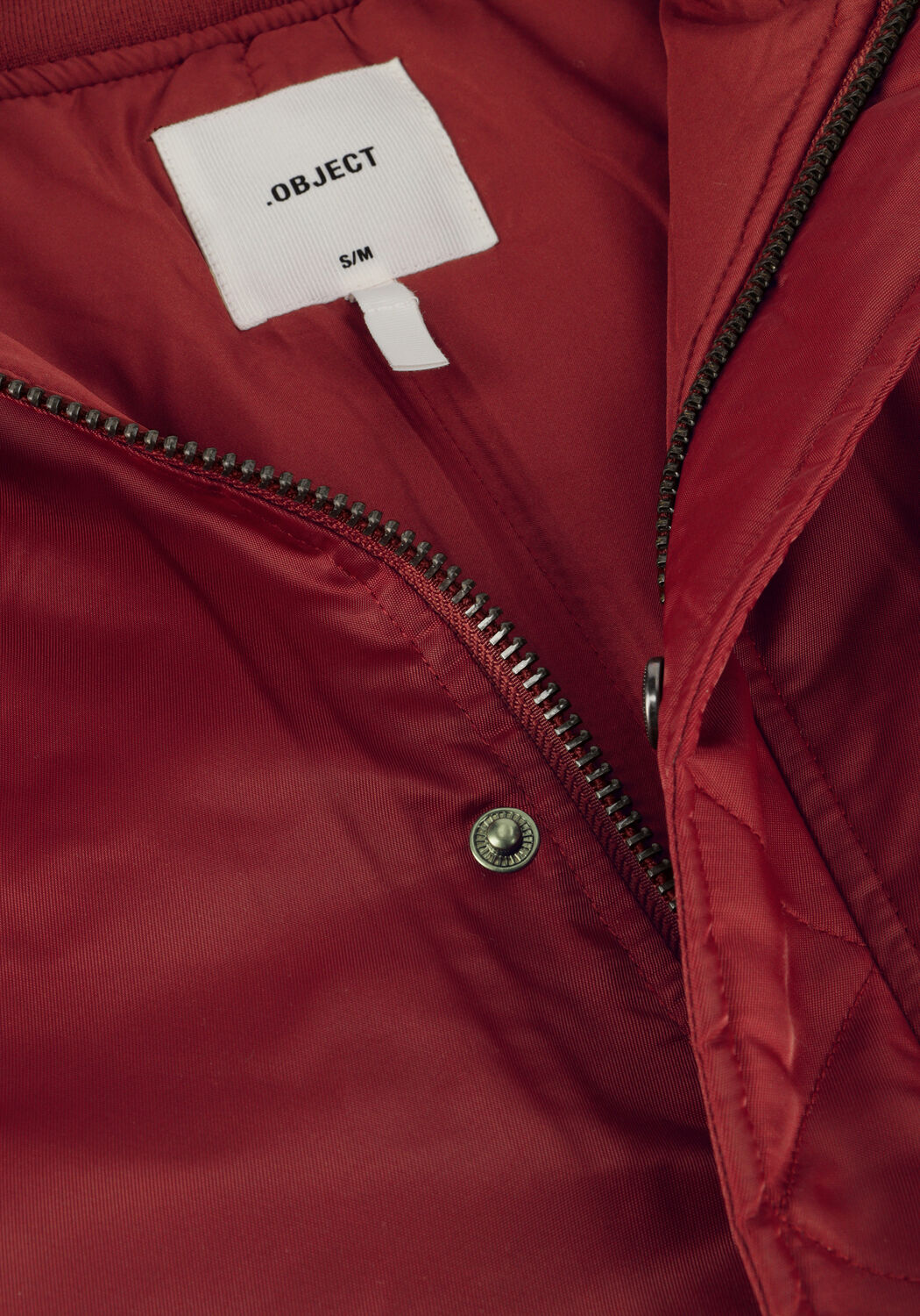 Bordeaux OBJECT Jack OBJMARY OVERSIZE BOMBER JACKET | Omoda