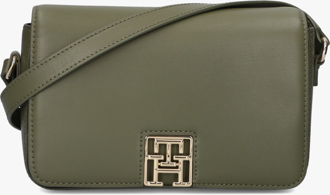 Groene TOMMY HILFIGER Schoudertas TH RESET CROSSOVER | Omoda