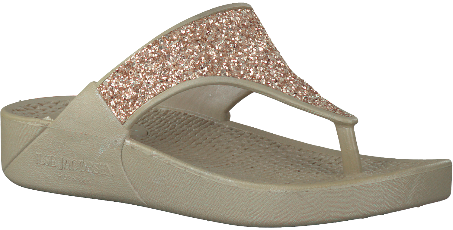 Gouden ILSE JACOBSEN Slippers CHERRY | Omoda
