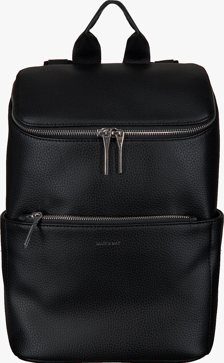 Zwarte MATT & NAT Rugtas BRAVE BACKPACK | Omoda