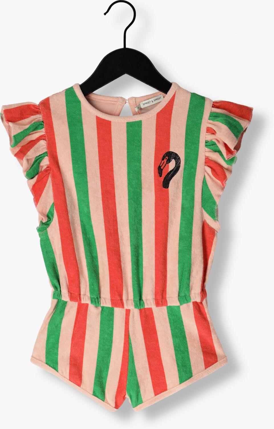 Multi Sproet & Sprout Jumpsuit GIRLS JUMPSUITE STRIPE PRINT | Omoda