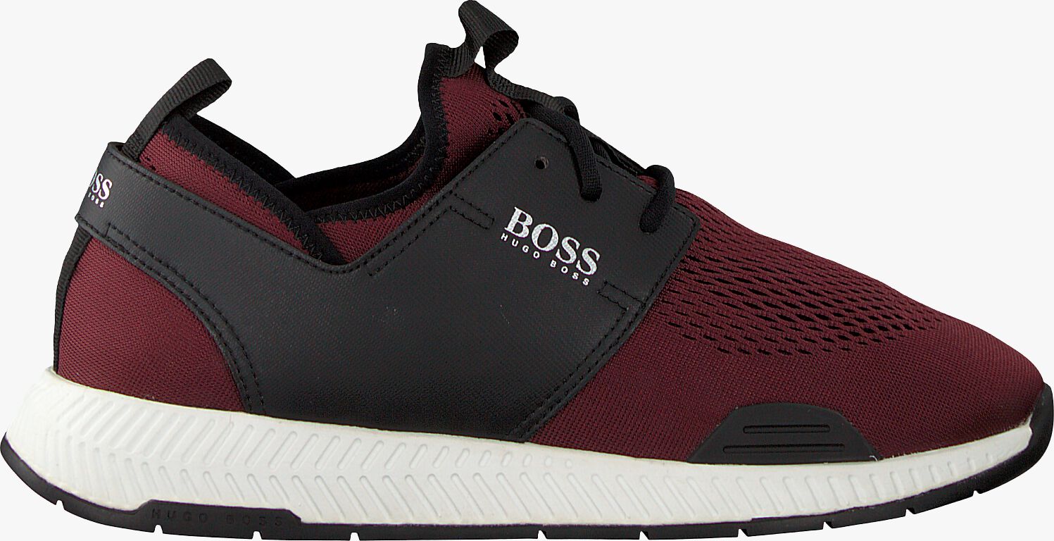 Rode BOSS Lage sneakers TITANIUM RUNN ACT | Omoda