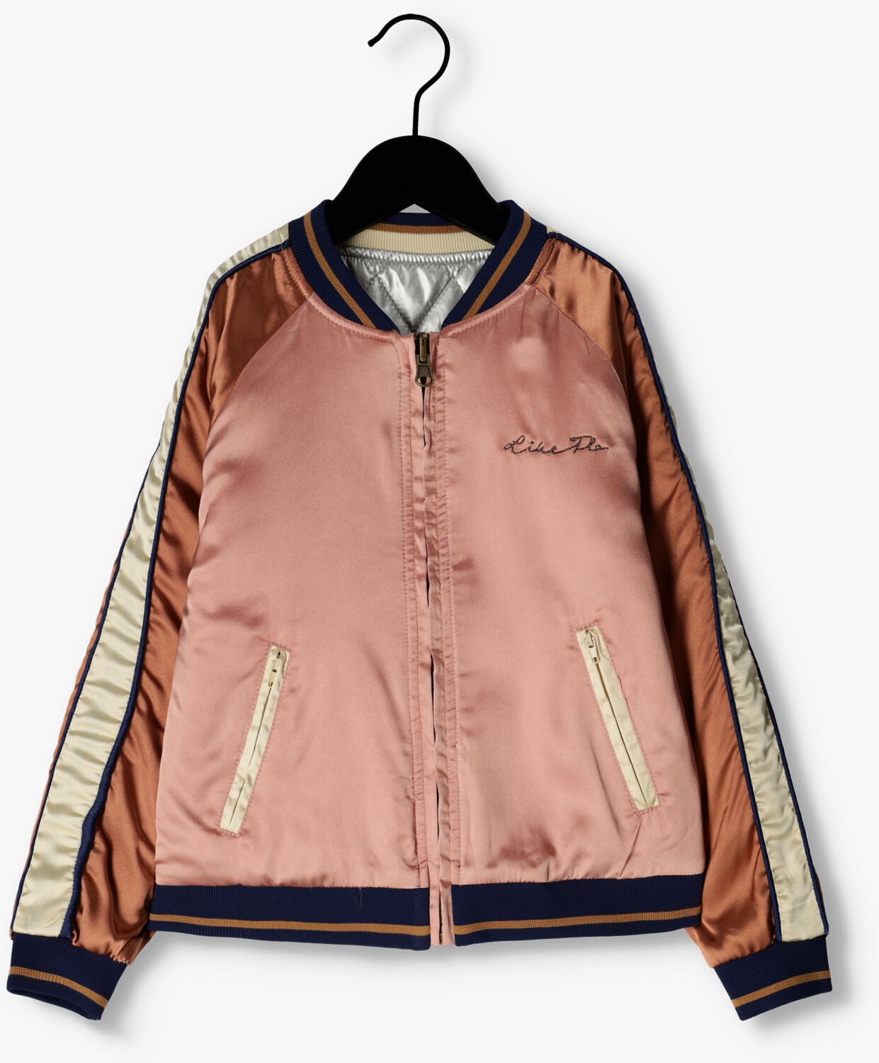 Bronzen LIKE FLO Jack SATIN BOMBER REVERSIBLE | Omoda