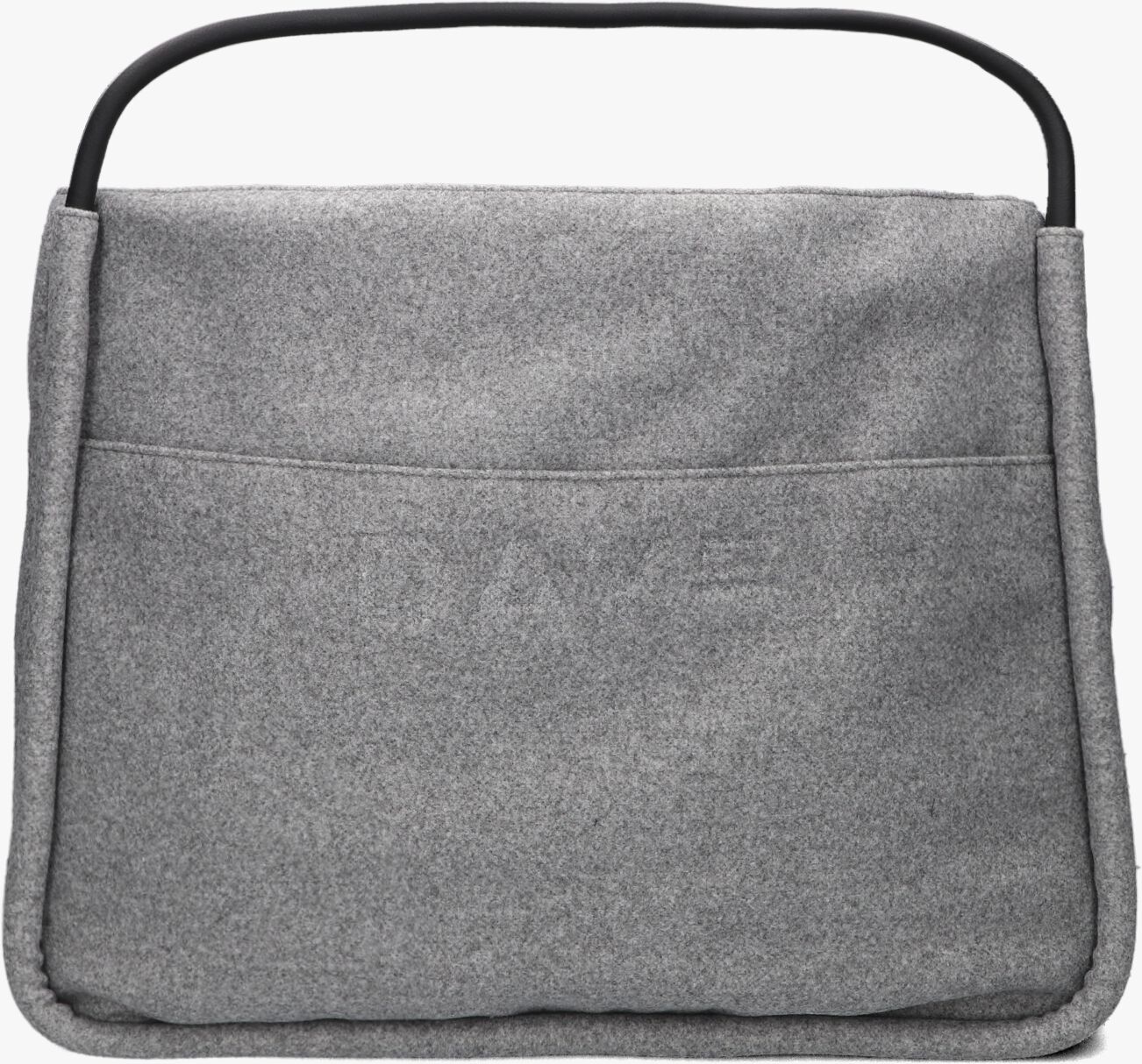 Grijze DAY ET Shopper WOOLEN MEGA SHOPPER | Omoda