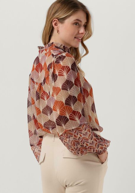 Multi SUMMUM Blouse BLOUSE LEAVES PRINT | Omoda