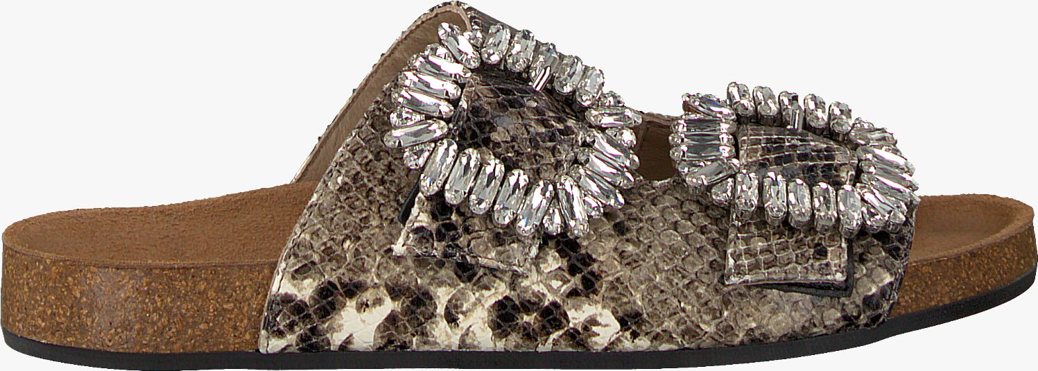 Beige TORAL Slippers 10865 | Omoda