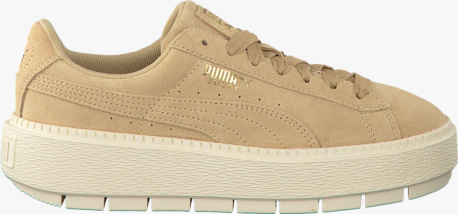 Beige PUMA Sneakers PLATFORM TRACE WMN | Omoda