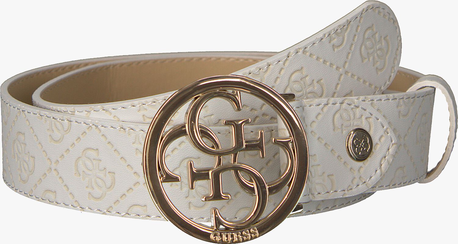 Witte GUESS Riem BW7006 VIN35 | Omoda