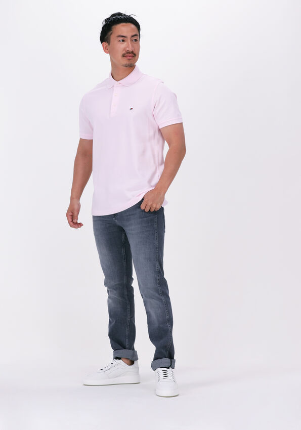 Lichtroze Tommy Hilfiger Polo 1985 Slim Polo Omoda