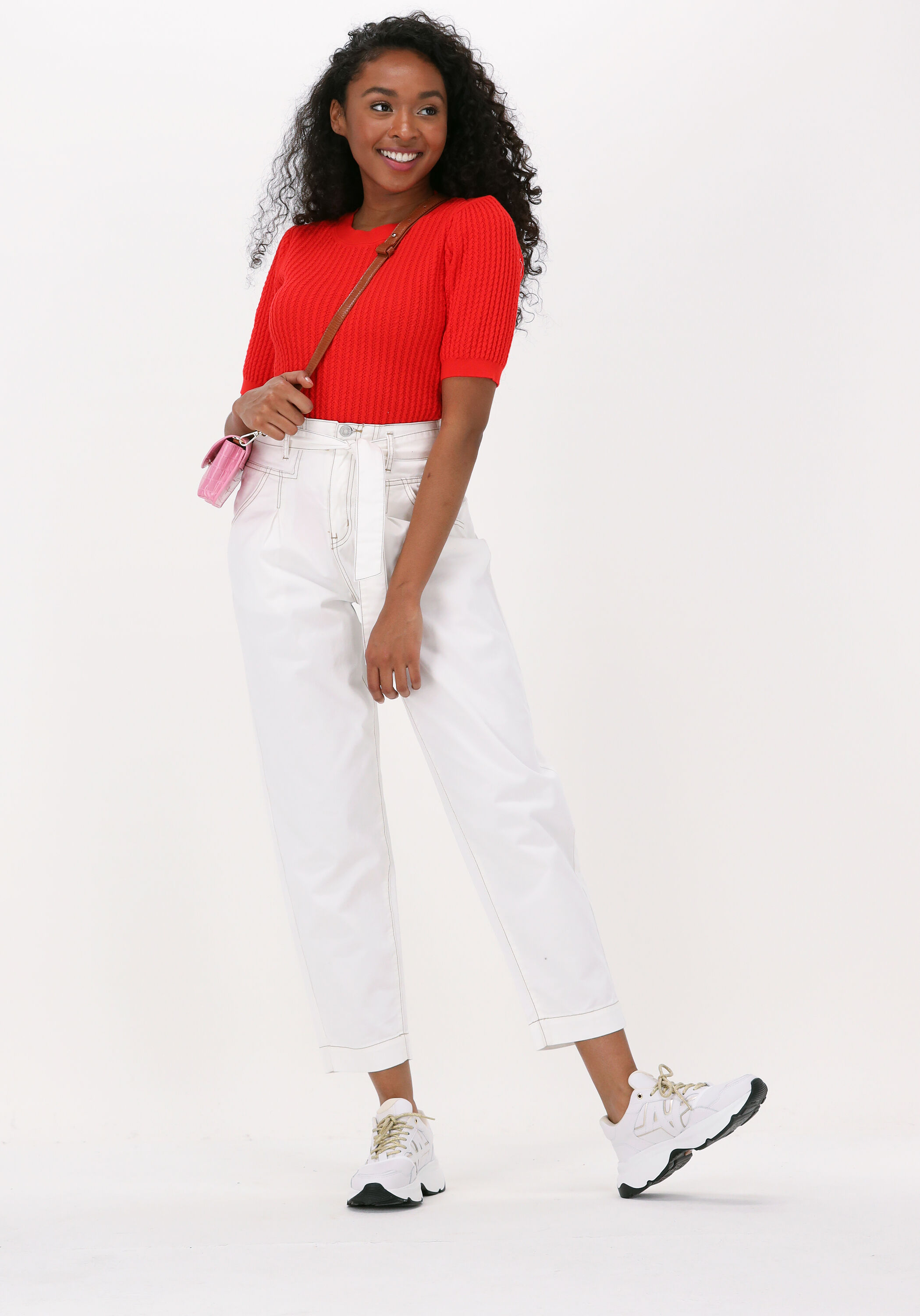 Gebroken wit MKT STUDIO Mom jeans PATRICIO KEYWES | Omoda