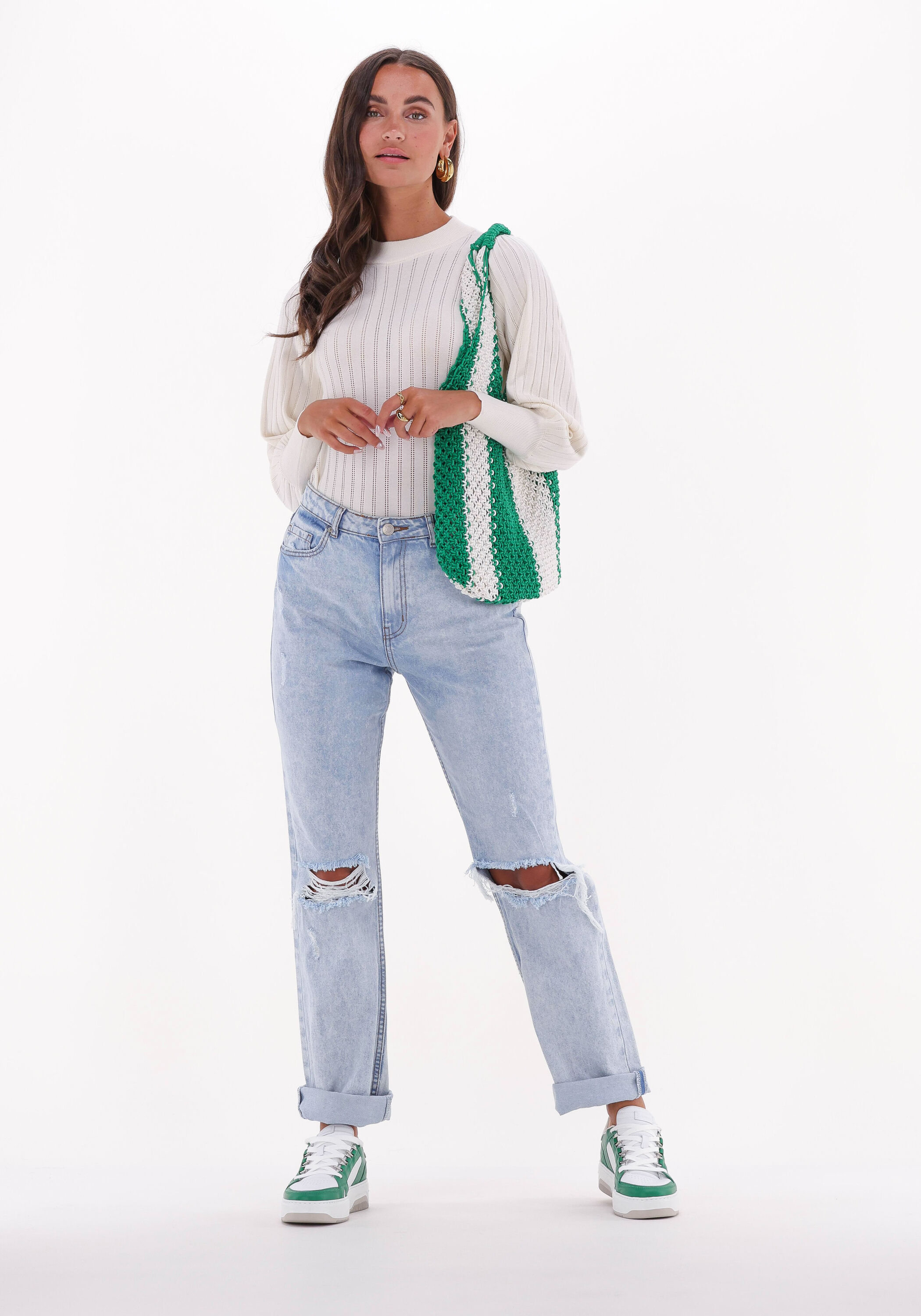 Groene HVISK Shopper LOOP NET SHOPPER | Omoda