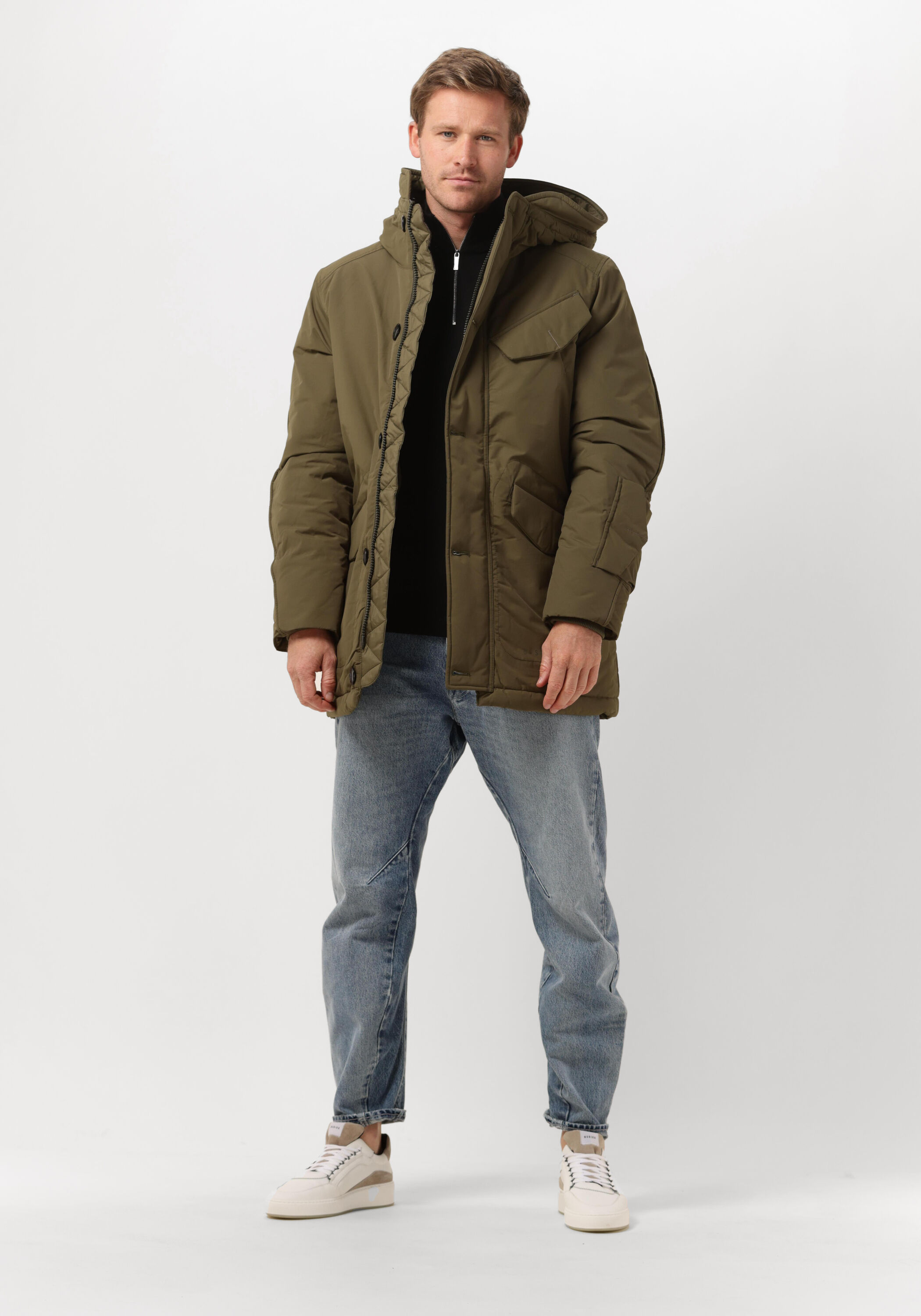 Groene G-STAR RAW VODAN PDD HDD PARKA | Omoda