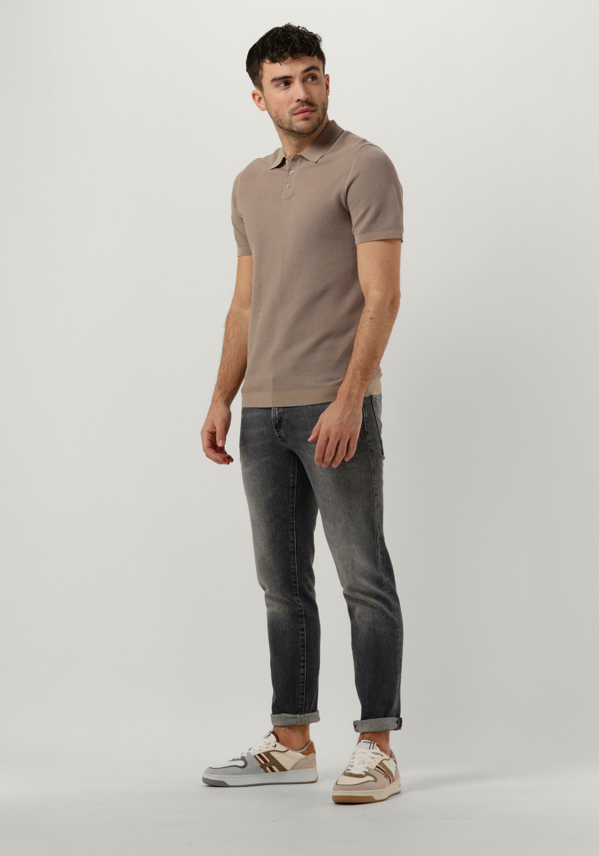 Grijze BUTCHER OF BLUE Slim fit jeans MODESTO SLIM GJ-BJP8 | Omoda