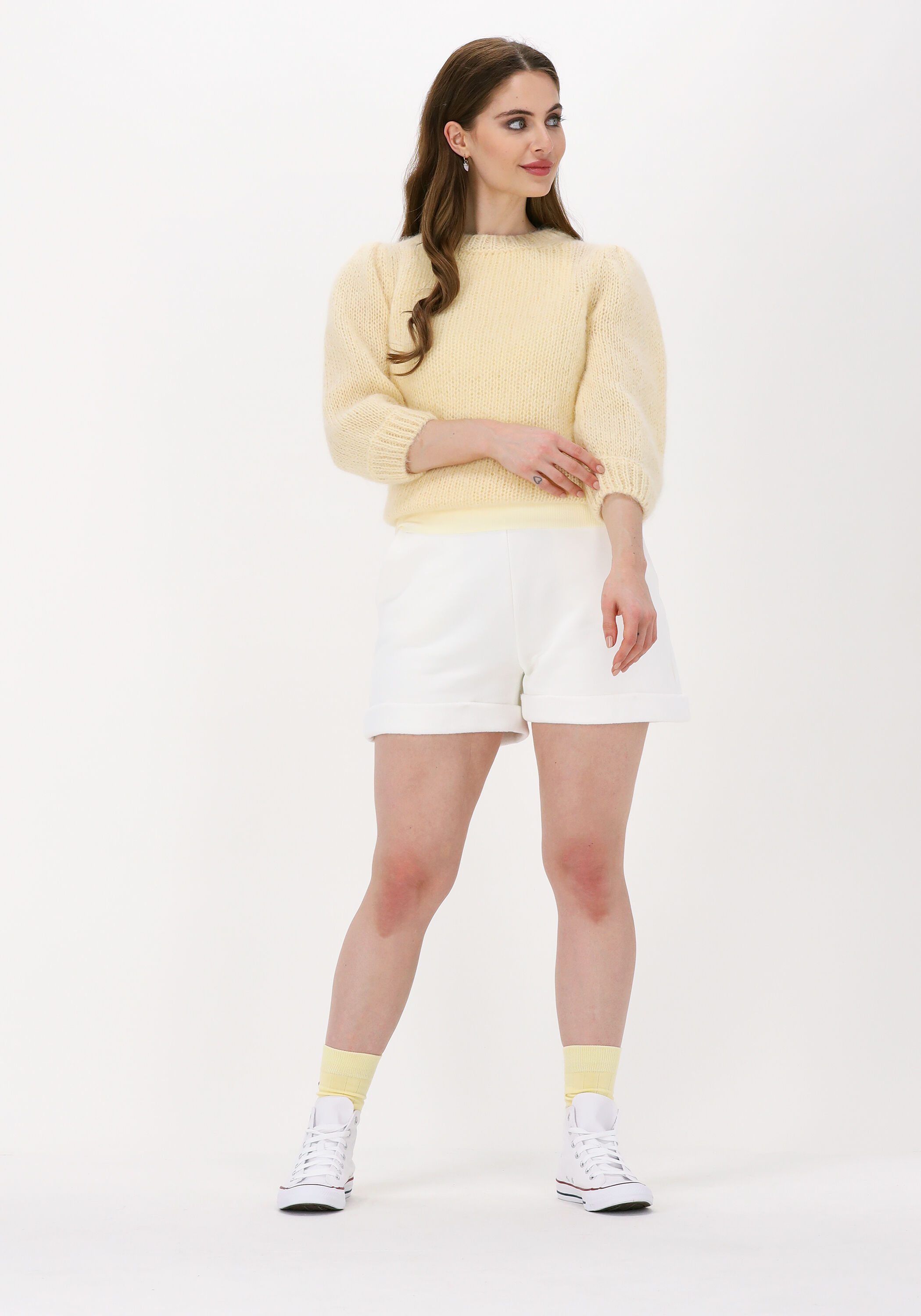 Gele BY-BAR Trui COCO ASTRO PULLOVER | Omoda