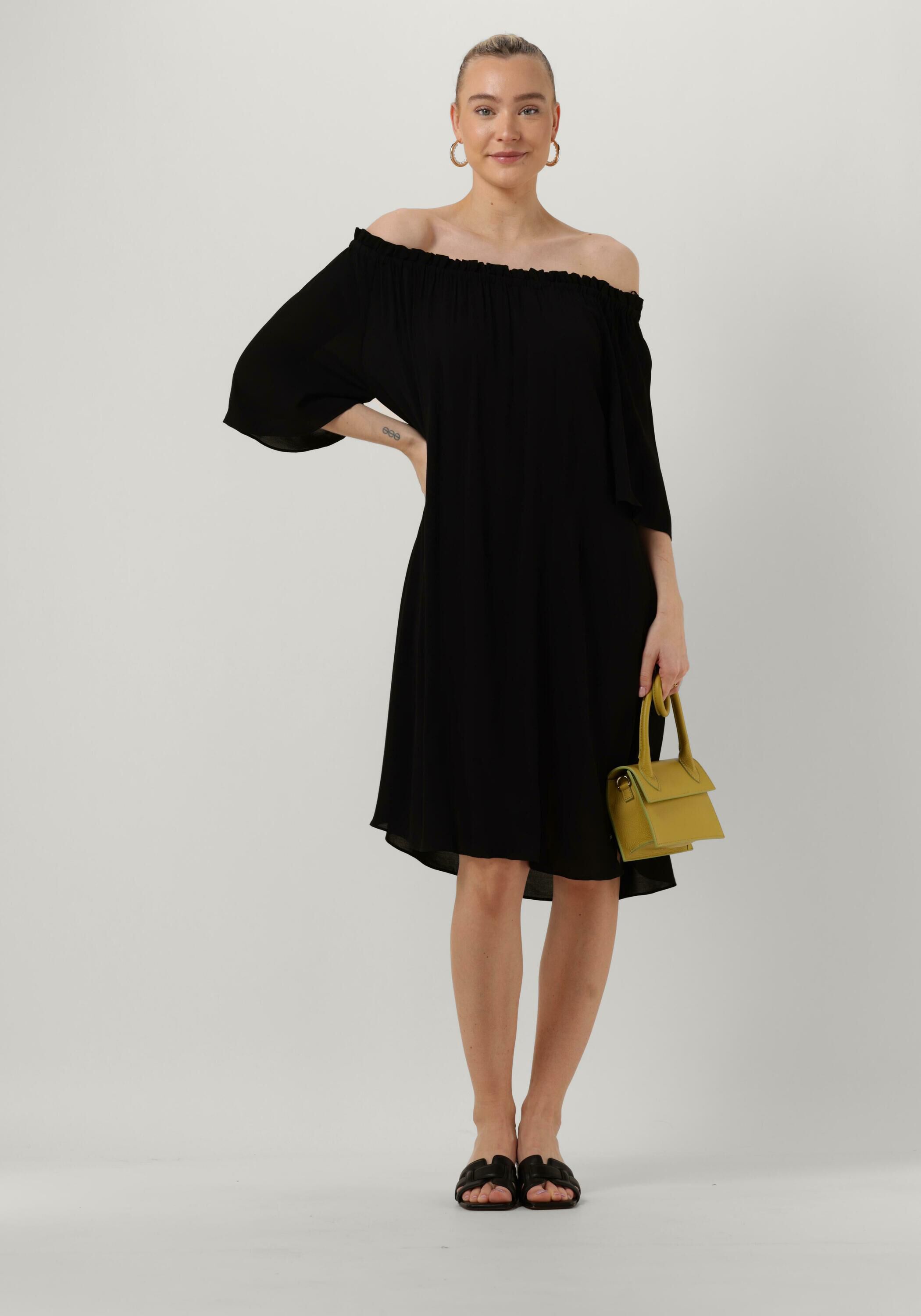 Zwarte MOS MOSH Mini jurk ASHLEA DRESS | Omoda