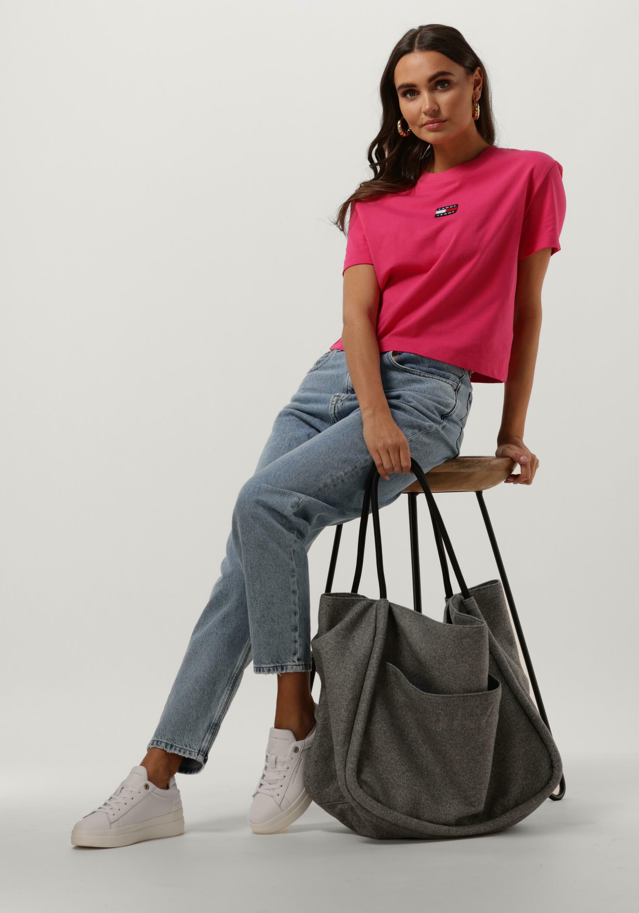 Grijze DAY ET Shopper WOOLEN MEGA SHOPPER | Omoda