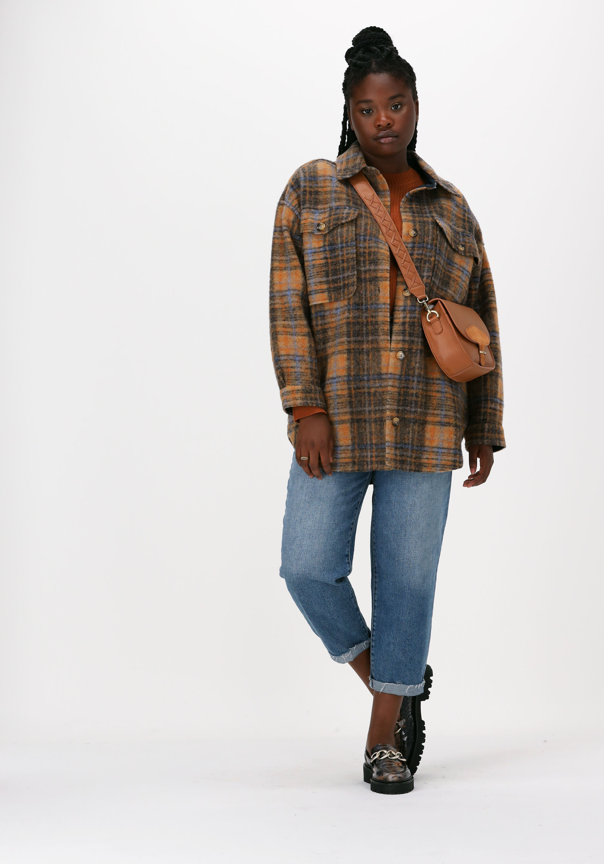 Gele SECOND FEMALE Jack AZUCENA JACKET | Omoda