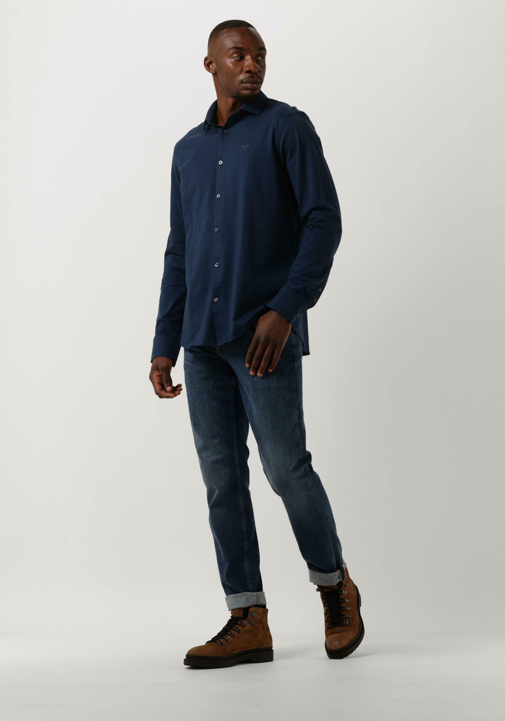 Blauwe VANGUARD Slim fit jeans V7 RIDER TRUE BLUE OCEAN | Omoda