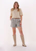 Khaki OBJECT Shorts OCEAN HW TWILL SHORTS | Omoda