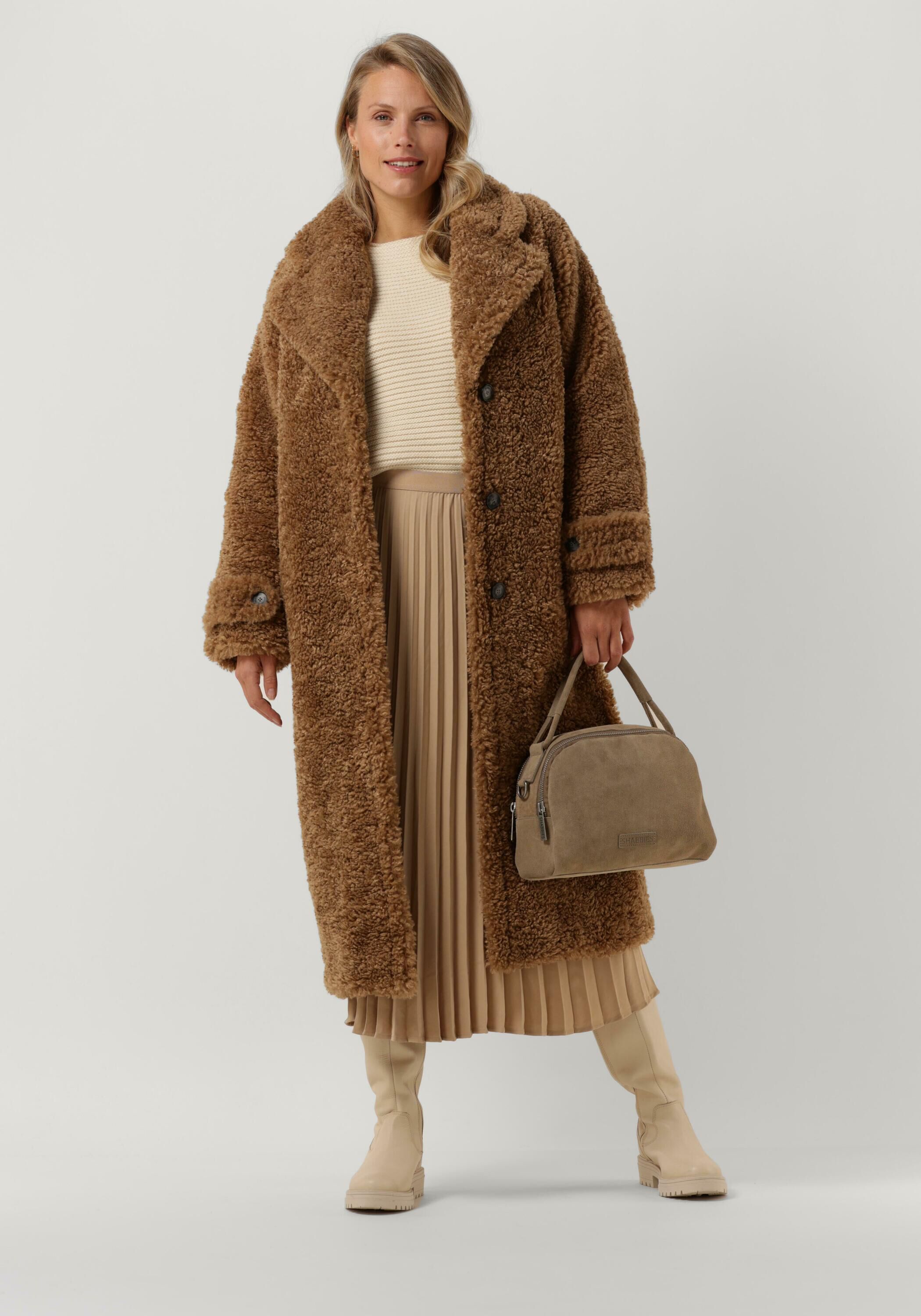 Beige MINIMUM Plissé rok FILINA 9285 | Omoda