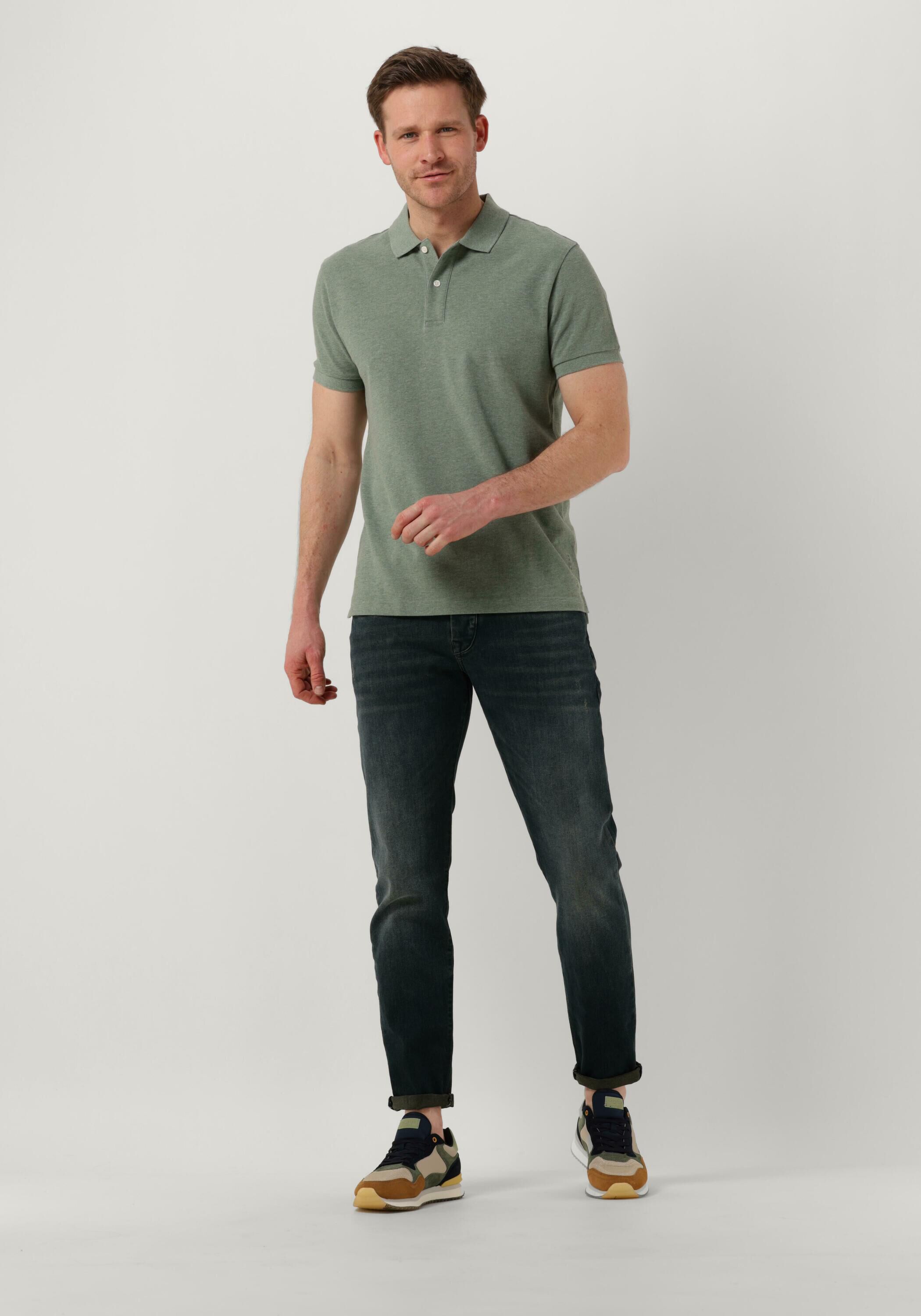 Groene PROFUOMO Polo PPUJ10039 | Omoda
