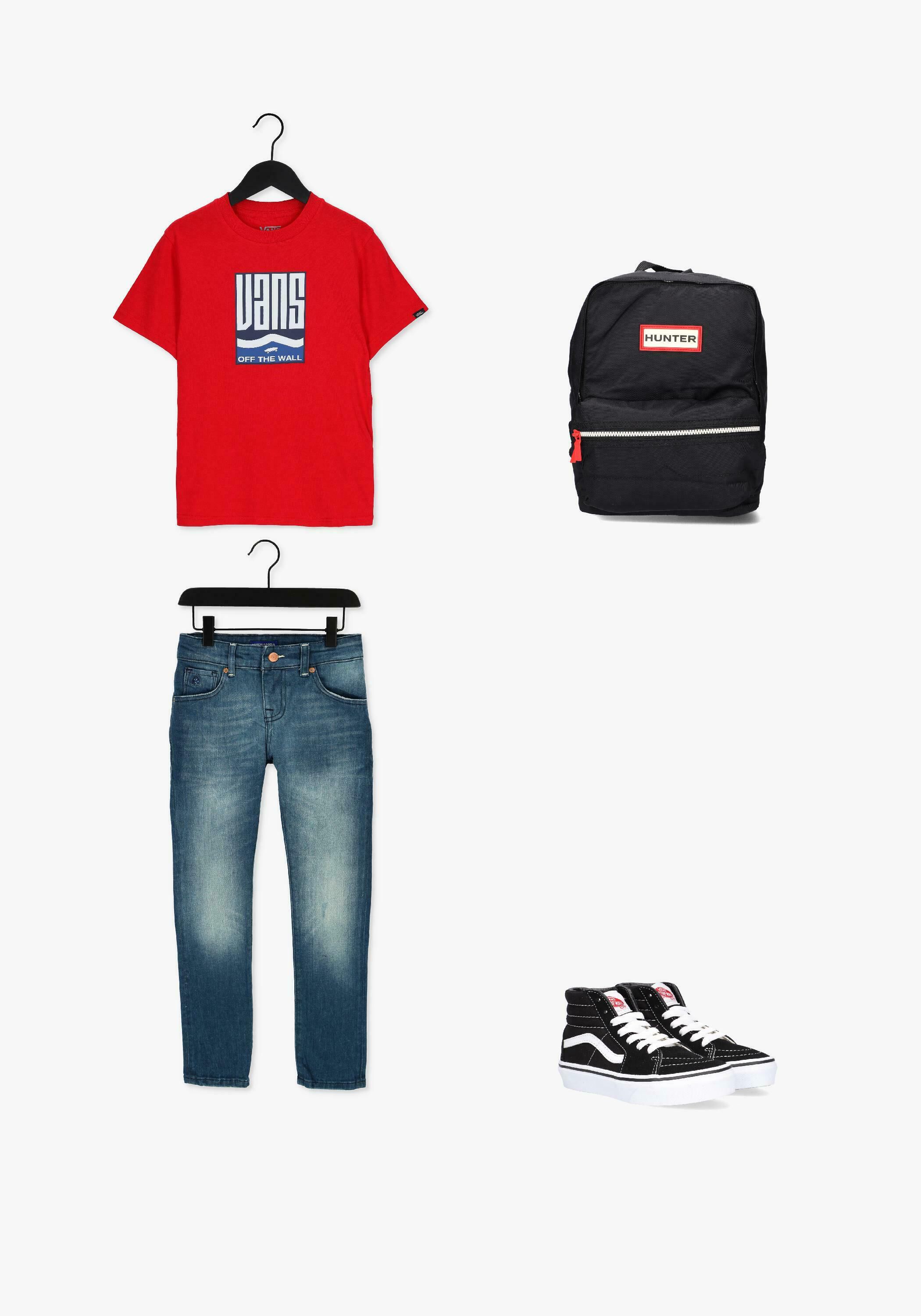 Rode VANS T-shirt VANS MAZE SS TEE | Omoda