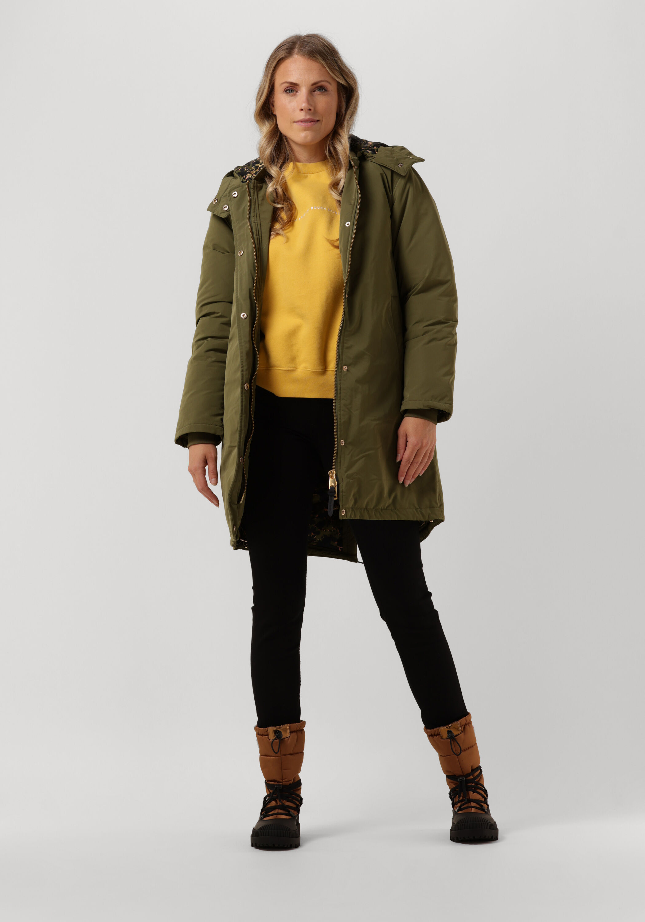 Gele ROUGH STUDIOS Trui 7220103446728 | Omoda