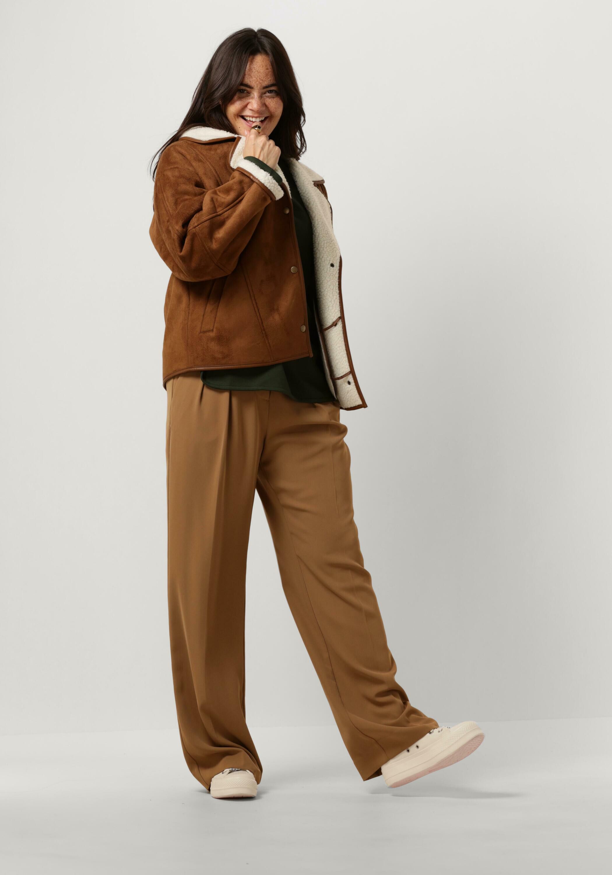 Bruine ANOTHER LABEL Jack CLARISSA JACKET | Omoda