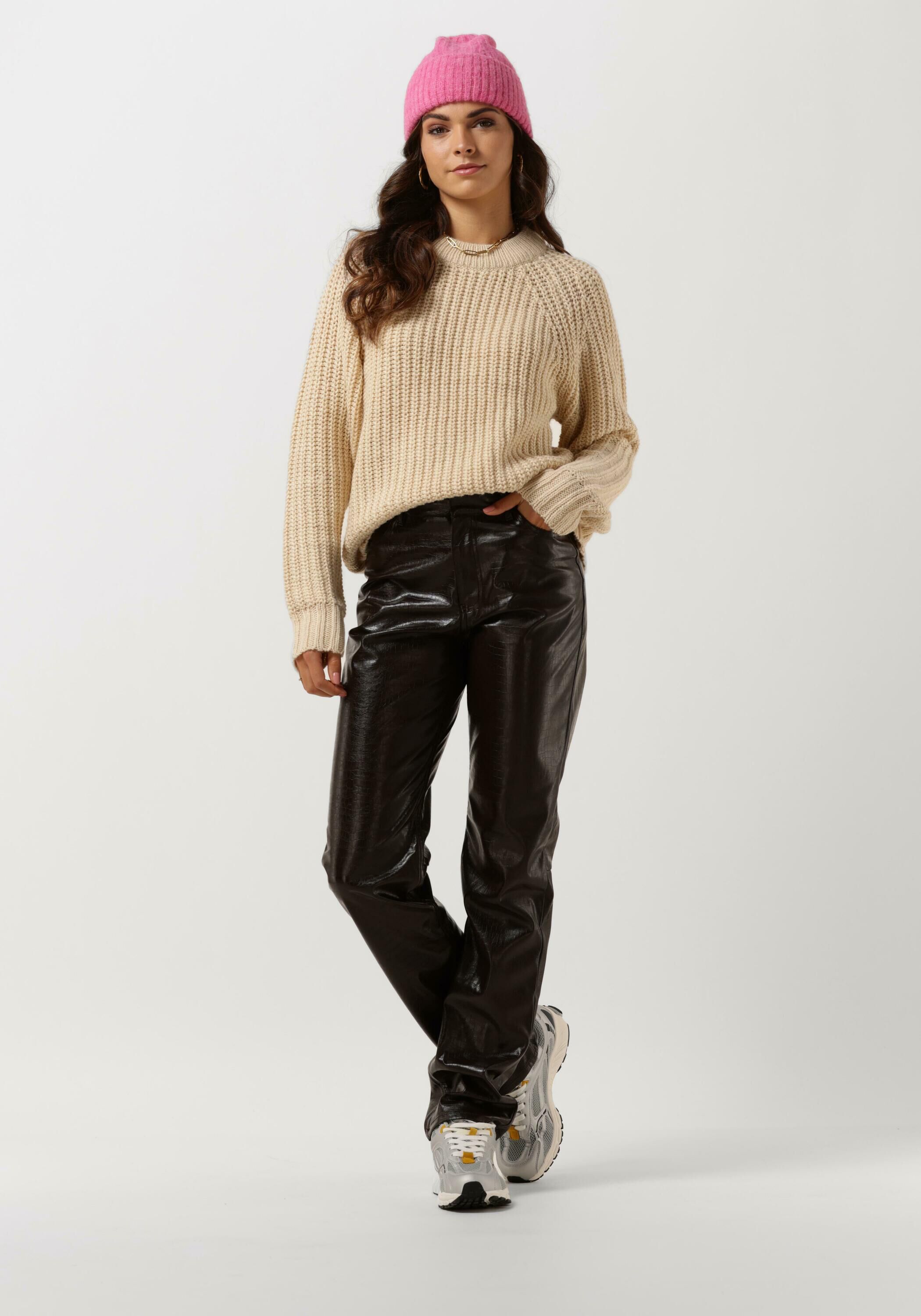 Beige OBJECT Trui JAMALIA L/S KNIT | Omoda