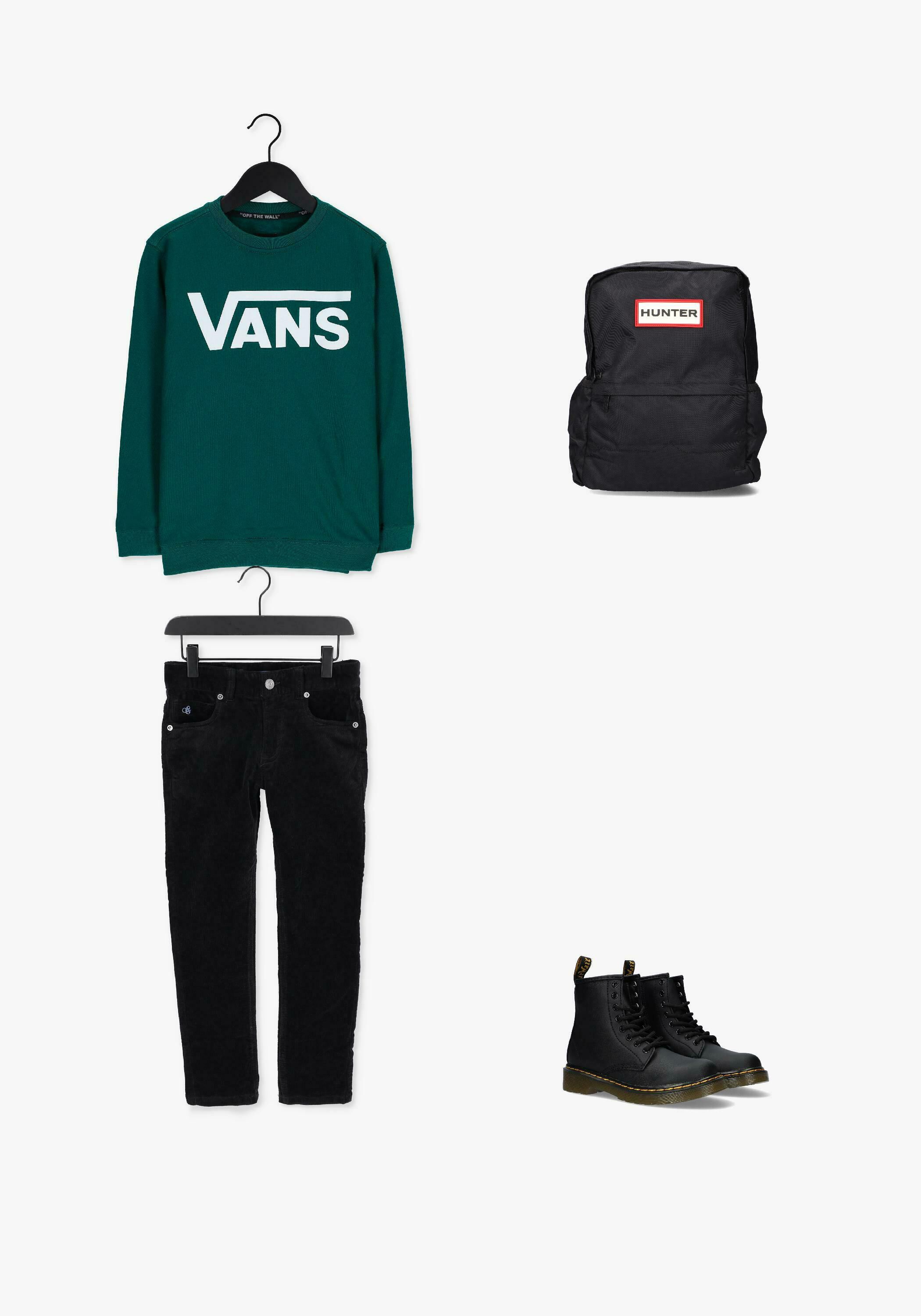 Turquoise VANS Trui BY VANS CLASSIC CREW BOYS | Omoda