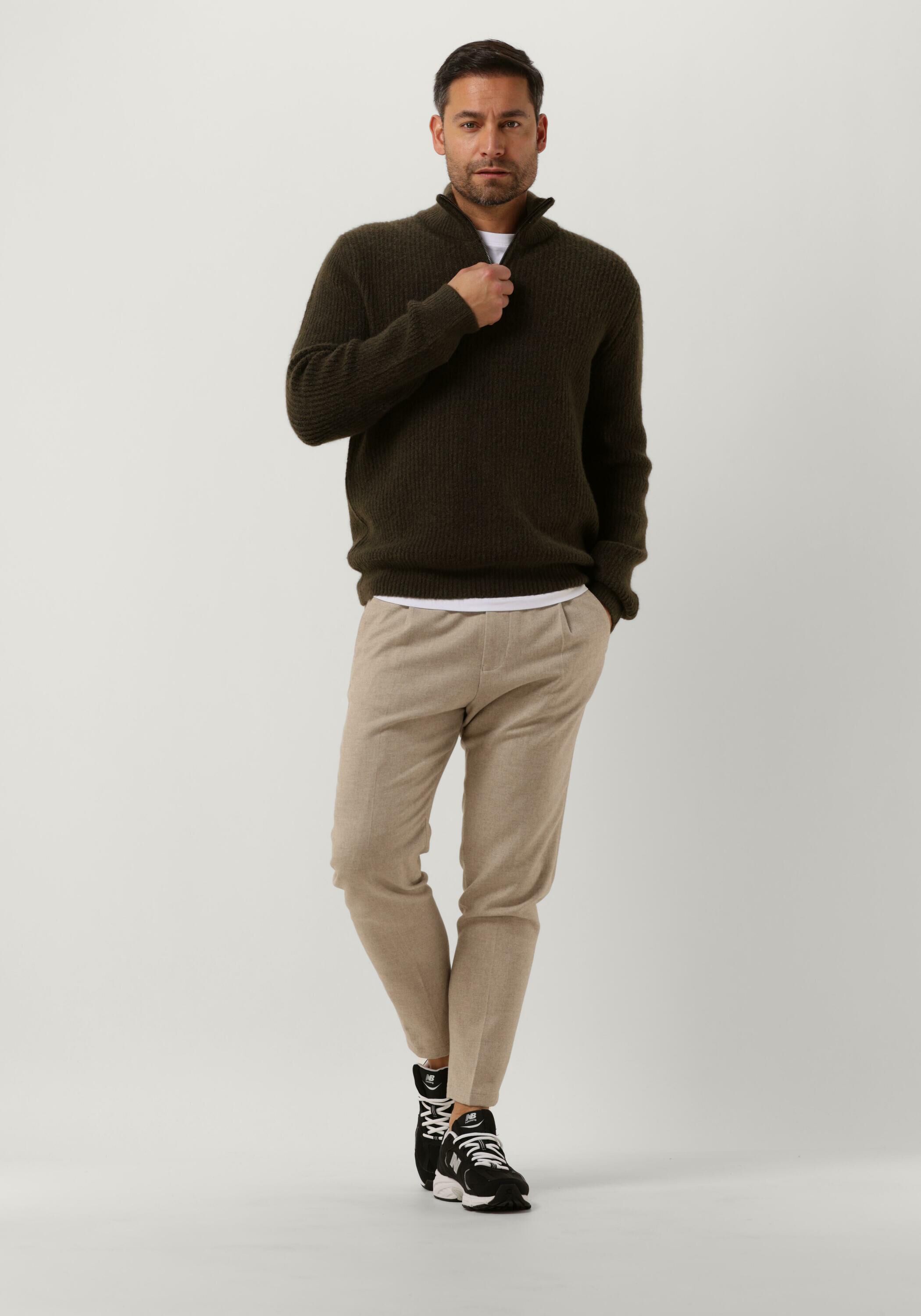 Bruine MINIMUM Trui BLAIN | Omoda