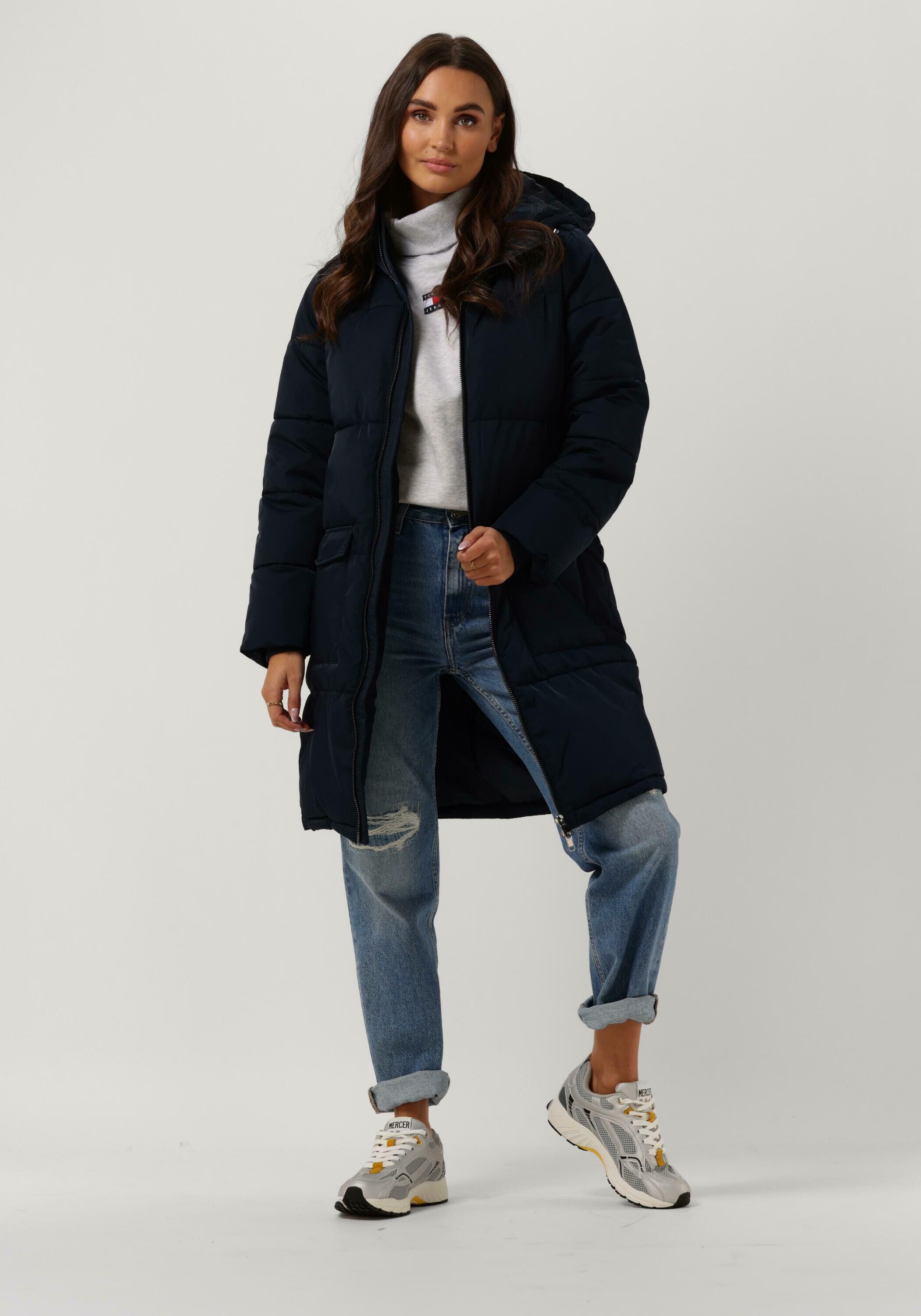 Grijze TOMMY JEANS Coltrui HEAVYWEIGHT KNITS COL | Omoda