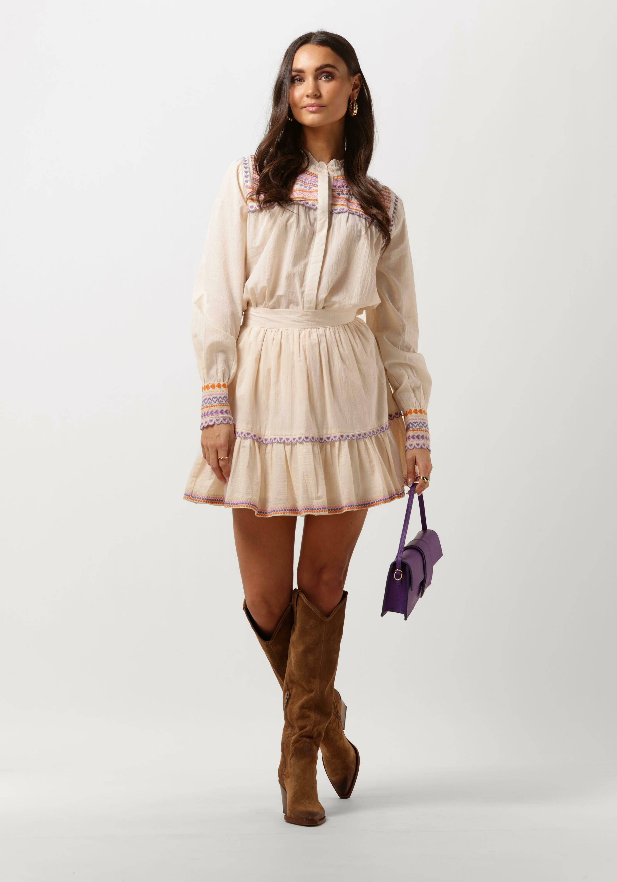 Ecru HARPER & YVE Minirok YASMIN-SK | Omoda