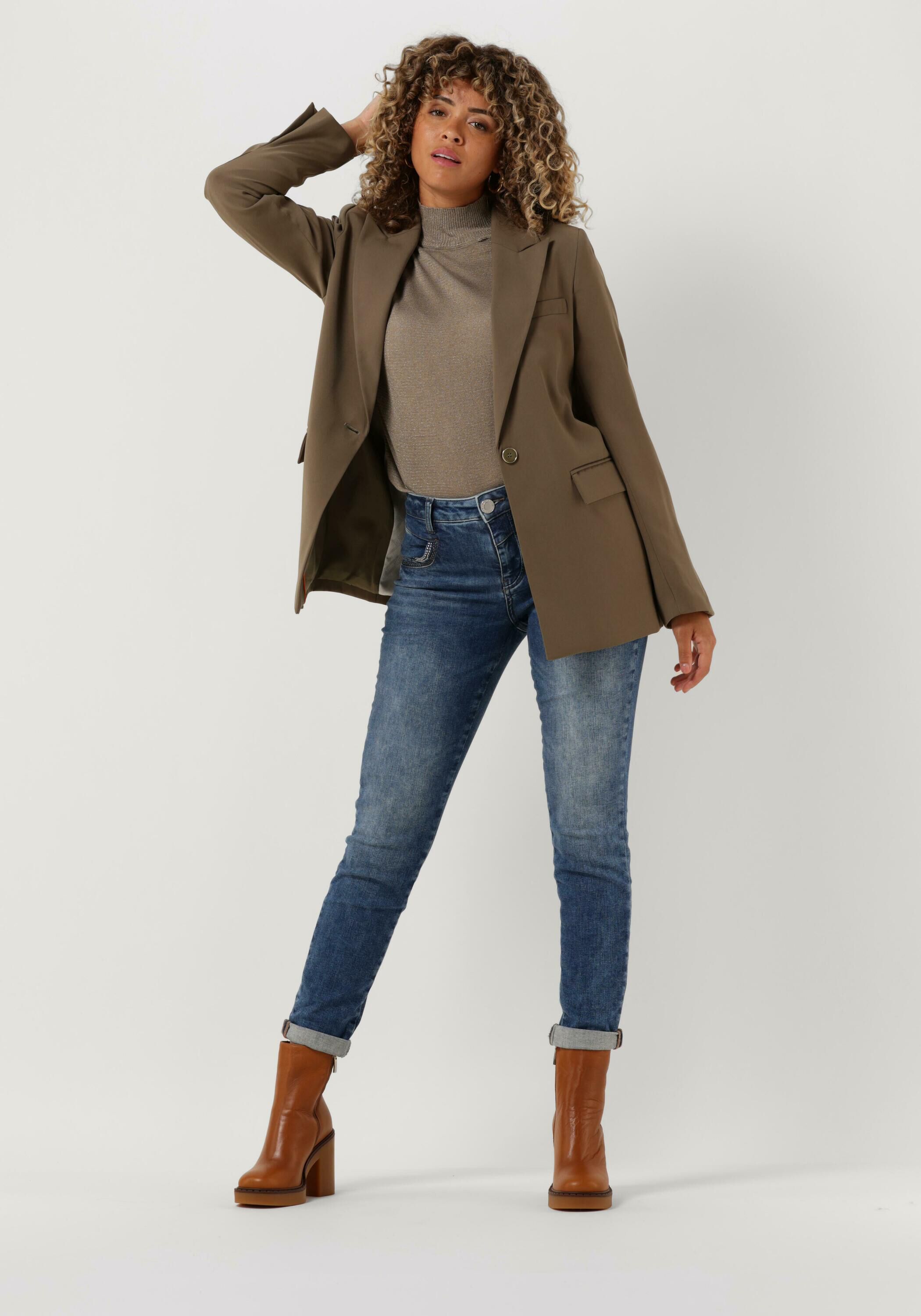 Bruine MINUS Top LIMA ROLL NECK KNIT | Omoda