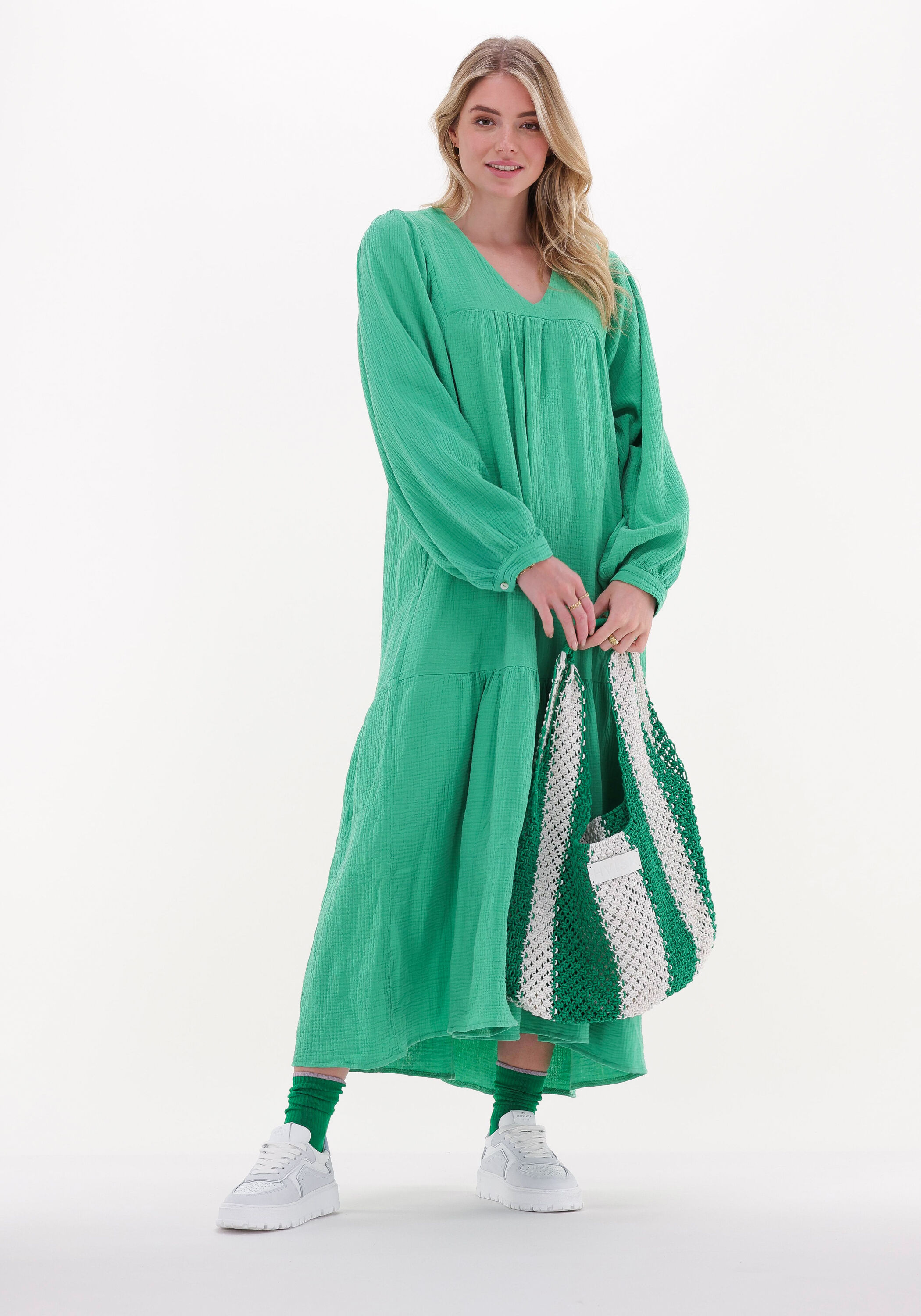 Groene HVISK Shopper LOOP NET SHOPPER | Omoda