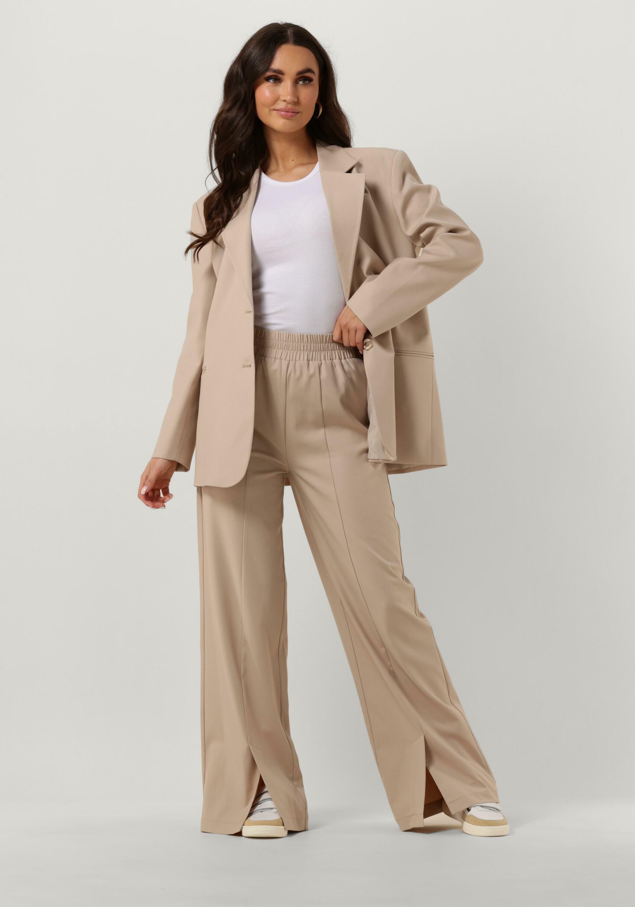 Zand ALIX THE LABEL Blazer LADIES WOVEN PATCH BLAZER | Omoda