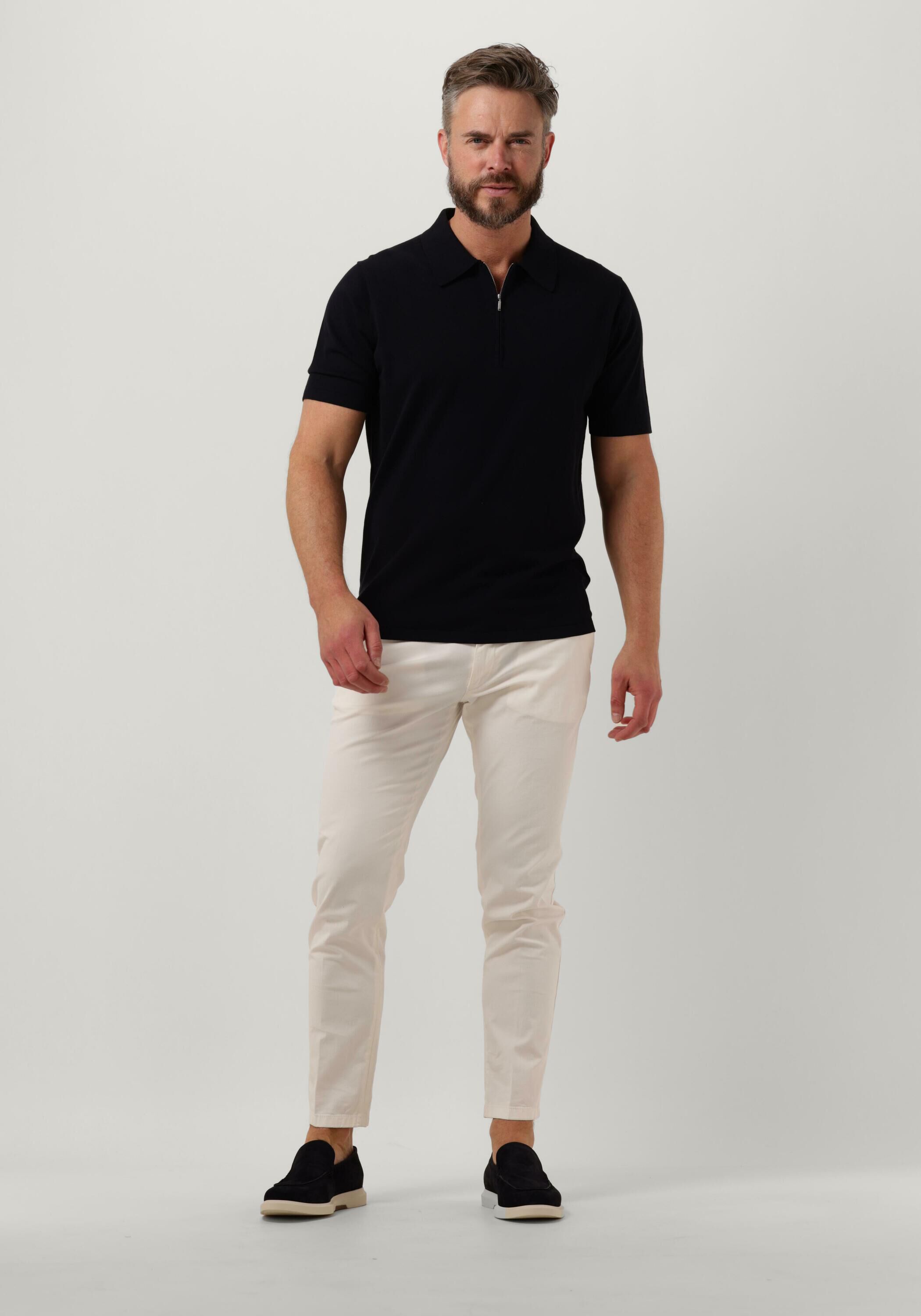 Blauwe BOSS Loafers RANDY LOAFER | Omoda