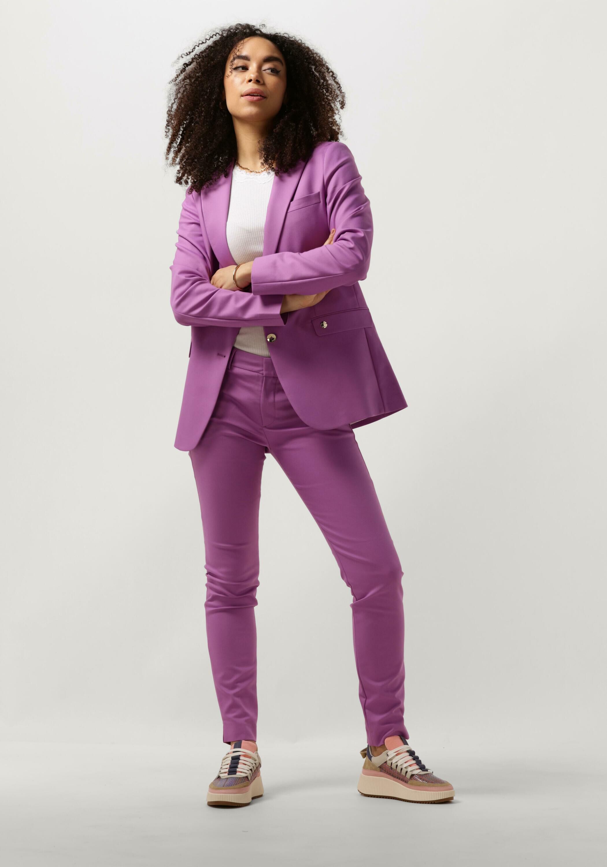 Paarse MOS MOSH Blazer MARY NIGHT BLAZER | Omoda