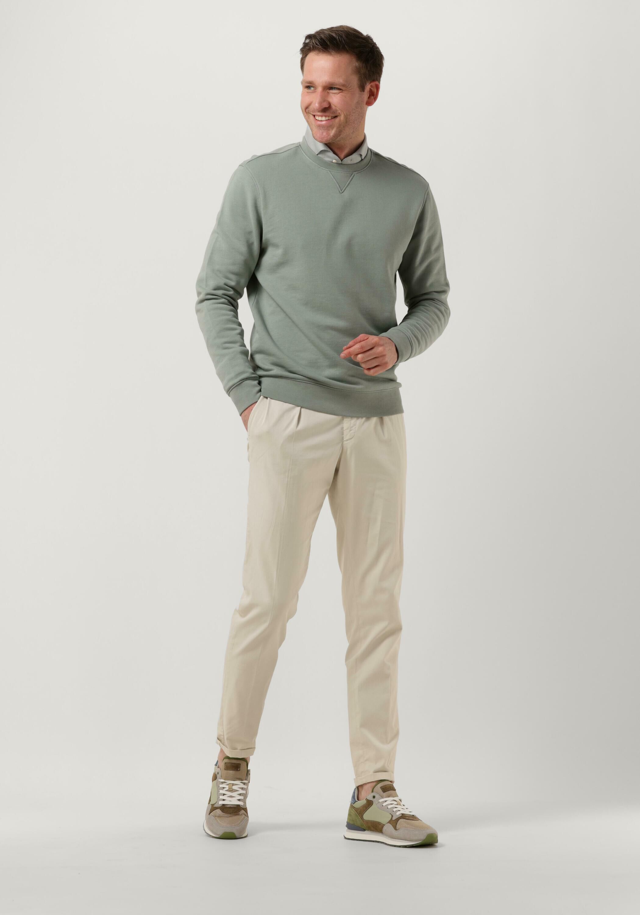 Groene PROFUOMO Sweater PPUJ10041 | Omoda